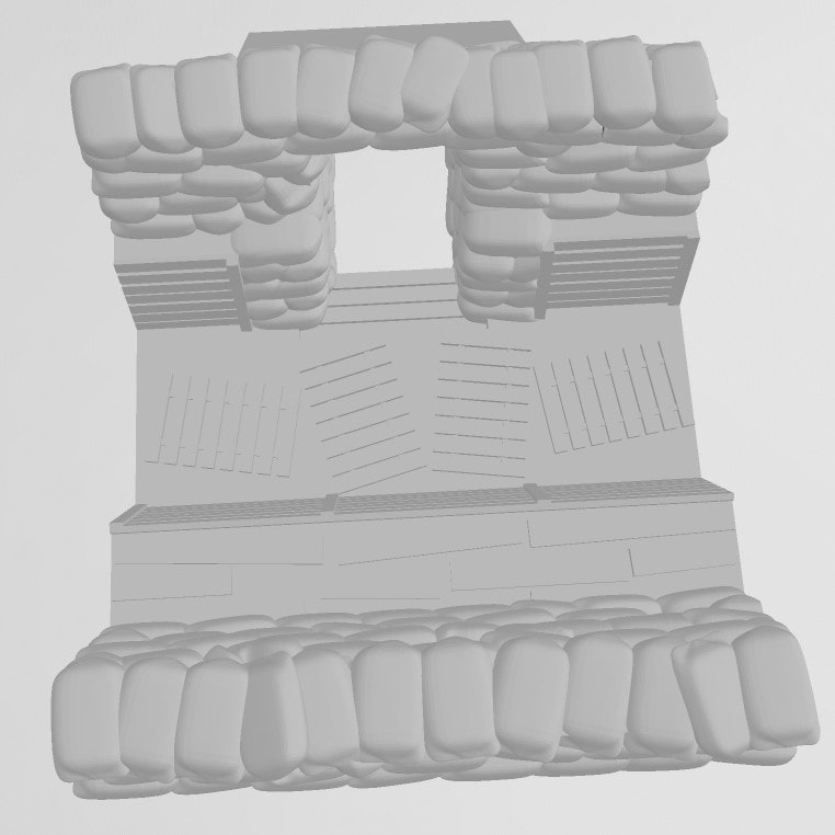 Great War Straight Trench with Dugout by 18Charlie - MiniHoarder