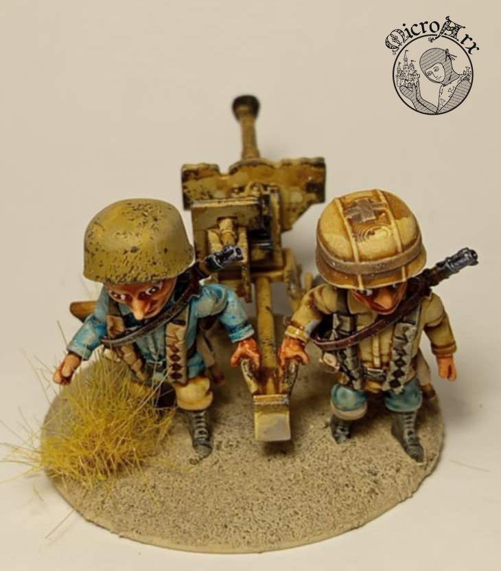 ToonKrieg Panzerbüchse 41 with Fallschirmjäger Crew by 18Charlie ...