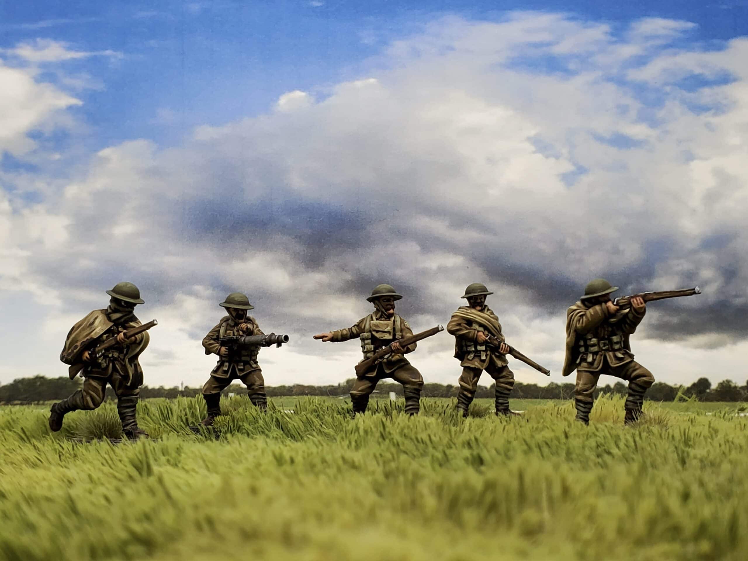 British Raiding Patrol by scoutsout1914 - Wargaming3D