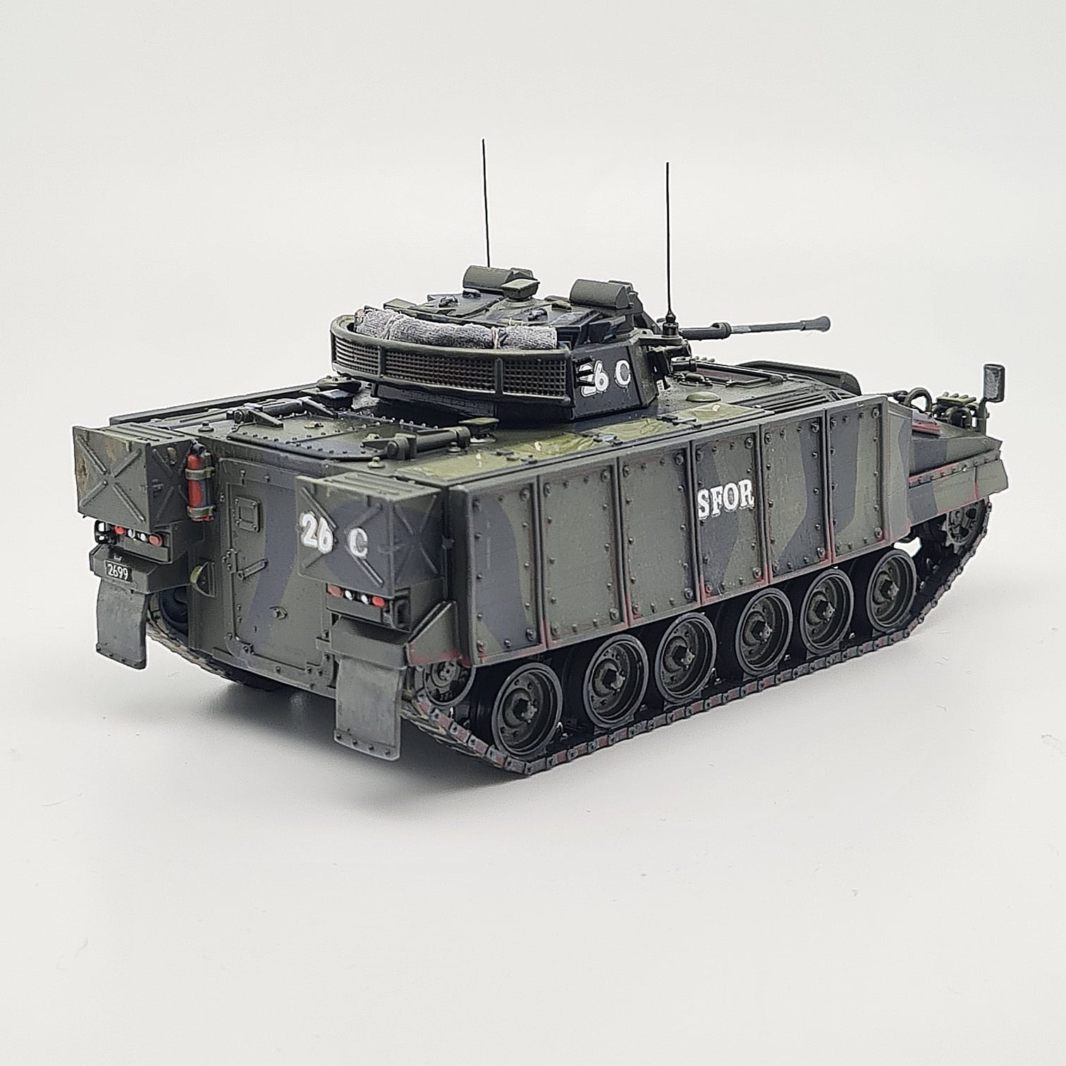 Warrior FV-510 IFV (UK, Cold war) (1:56 and 1:100 scale) by Wargame3D ...
