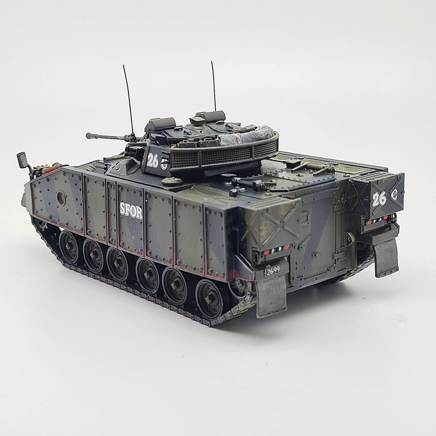 Warrior FV-510 IFV (UK, Cold war) (1:56 and 1:100 scale) by Wargame3D ...