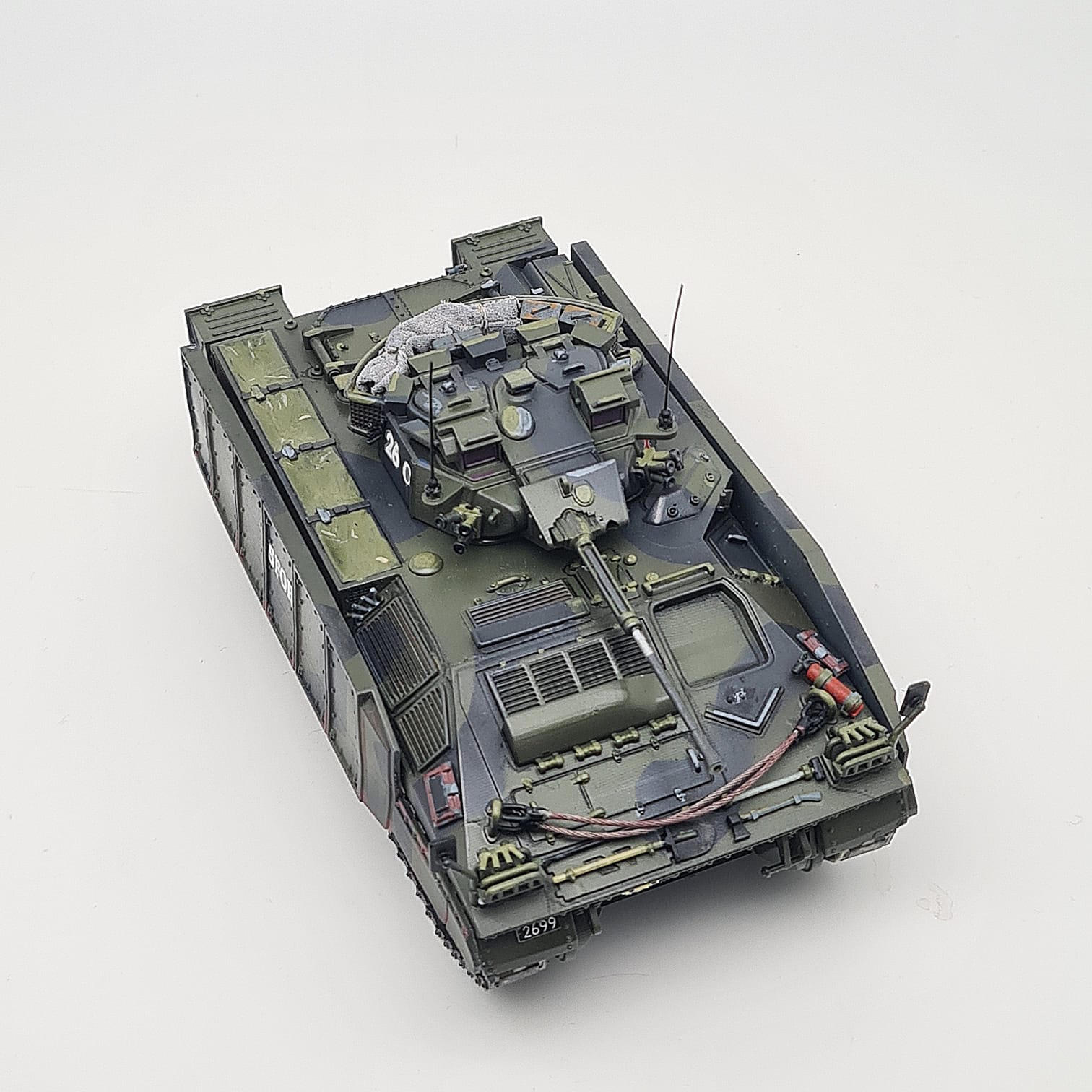 Warrior FV-510 IFV (UK, Cold war) (1:56 and 1:100 scale) by Wargame3D ...