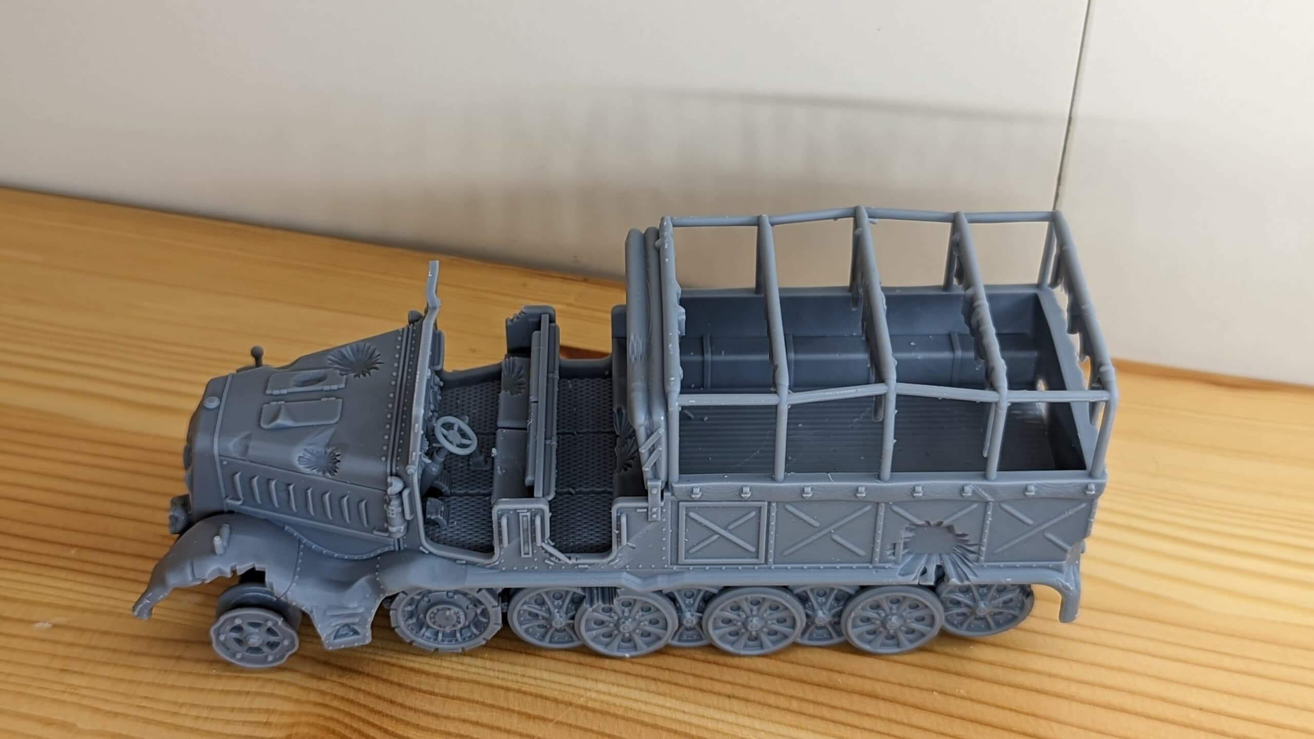 Destroyed Half-track Sd.Kfz.9 (Germany, WW2) by Wargame3D - Wargaming3D