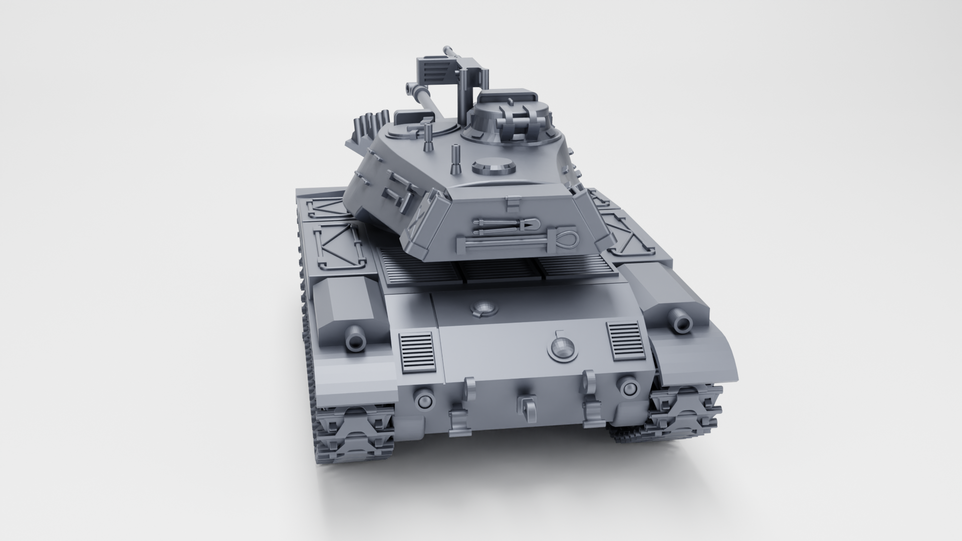 Light Tank M41 Walker Bulldog (US, post WW2, Korean+Vietnam war) by ...