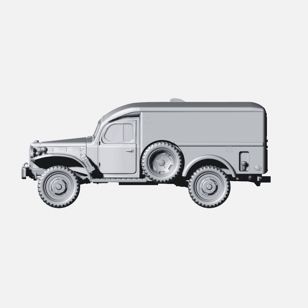 Dodge WC-54 Ambulance (US, WW2) by Wargame3D - Wargaming3D