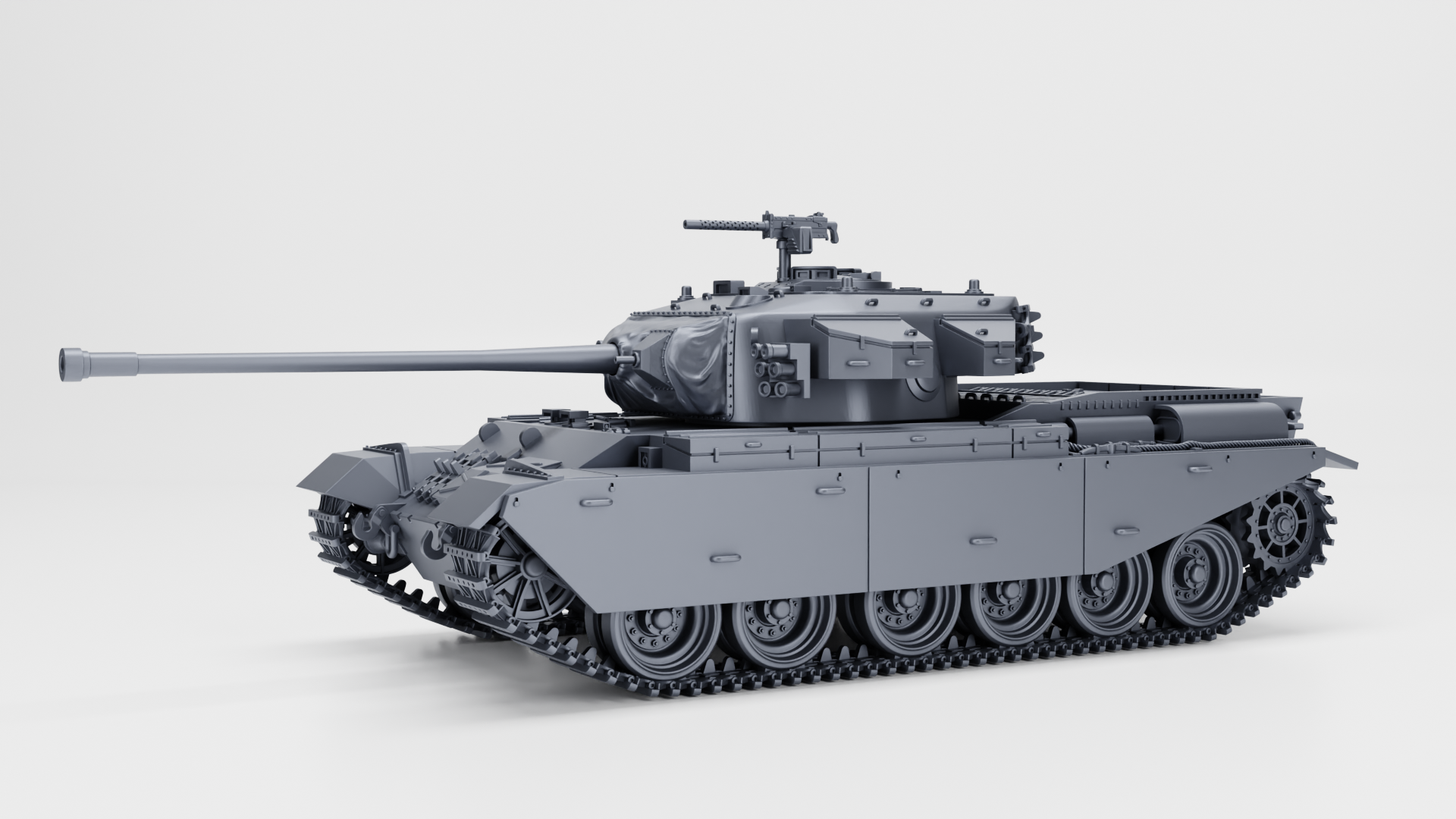 Centurion tank Mk.V (UK, post-WW2) by Wargame3D - Wargaming3D