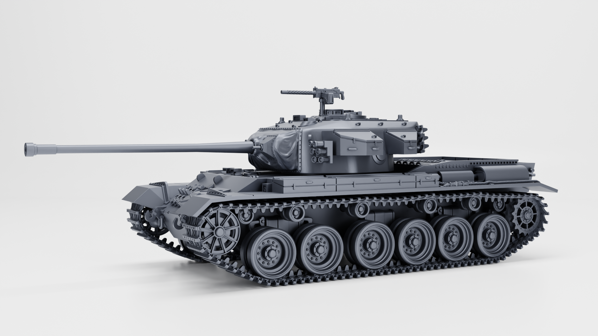 Centurion tank Mk.V (UK, post-WW2) by Wargame3D - Wargaming3D