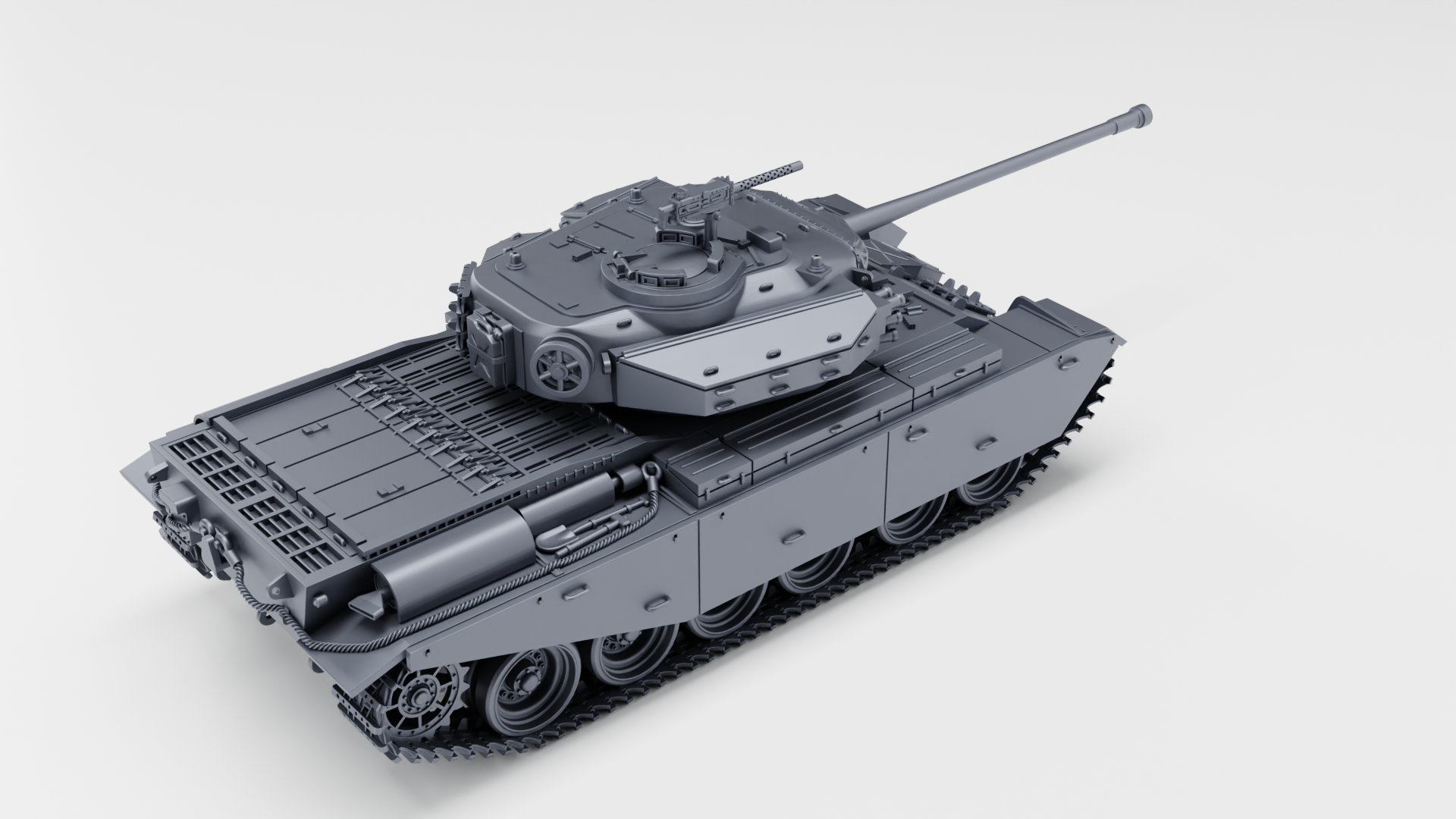 Centurion tank Mk.V (UK, post-WW2) by Wargame3D - Wargaming3D