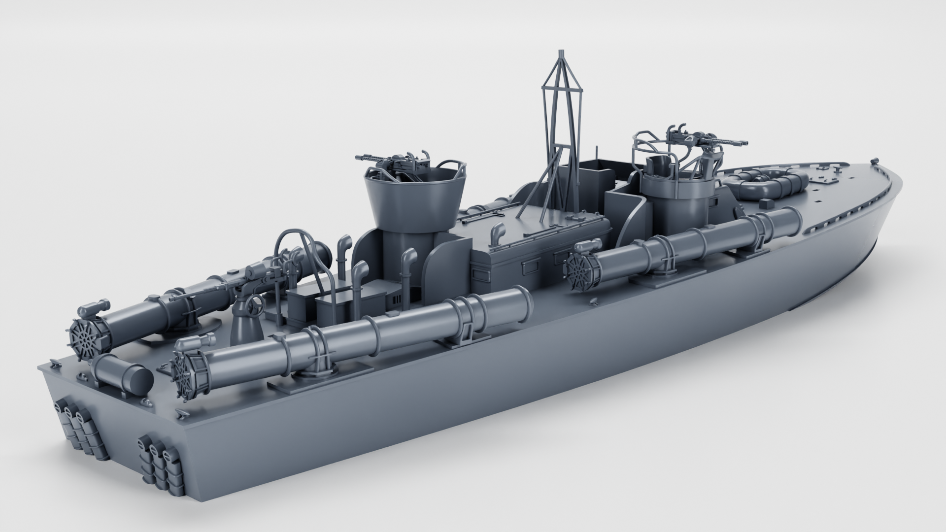 Patrol torpedo boat (US, WW2) by Wargame3D - Wargaming3D