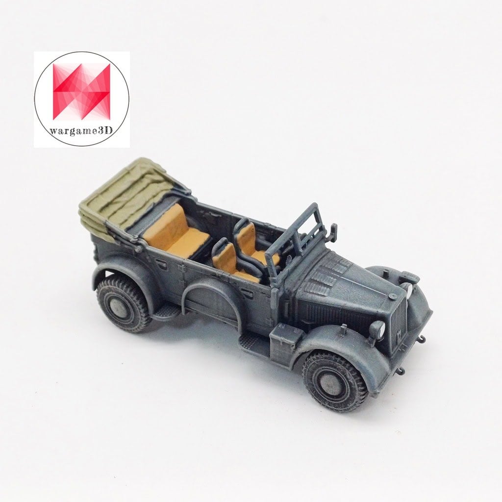 Horch 901 (Kfz.15) (open and closed) (Germany, WW2) by Wargame3D ...