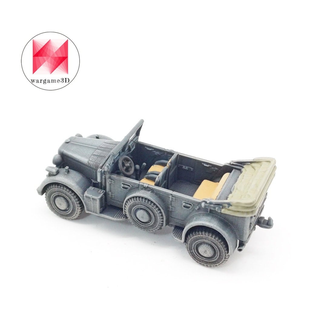 Horch 901 (Kfz.15) (open and closed) (Germany, WW2) by Wargame3D ...