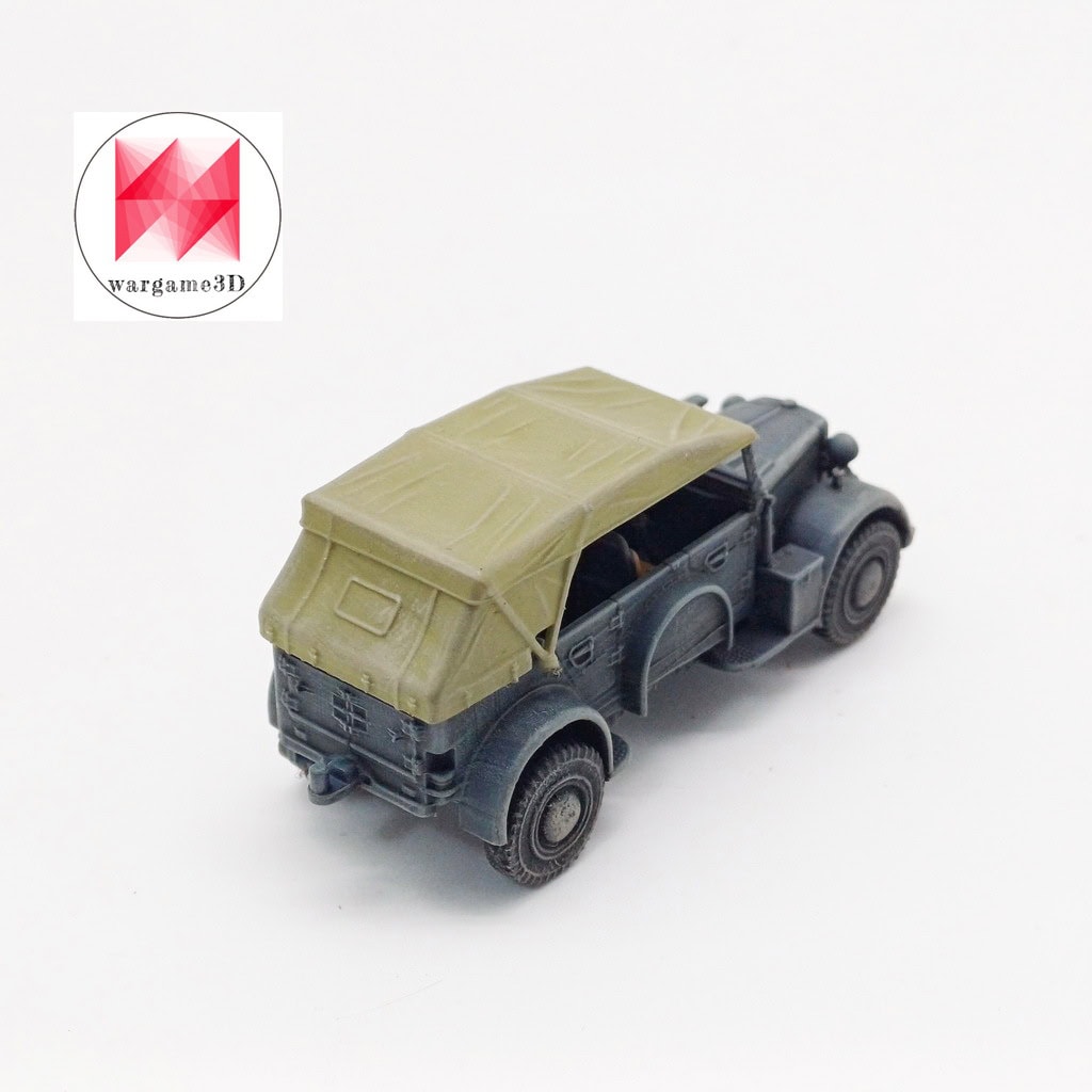 Horch 901 (Kfz.15) (open and closed) (Germany, WW2) by Wargame3D ...