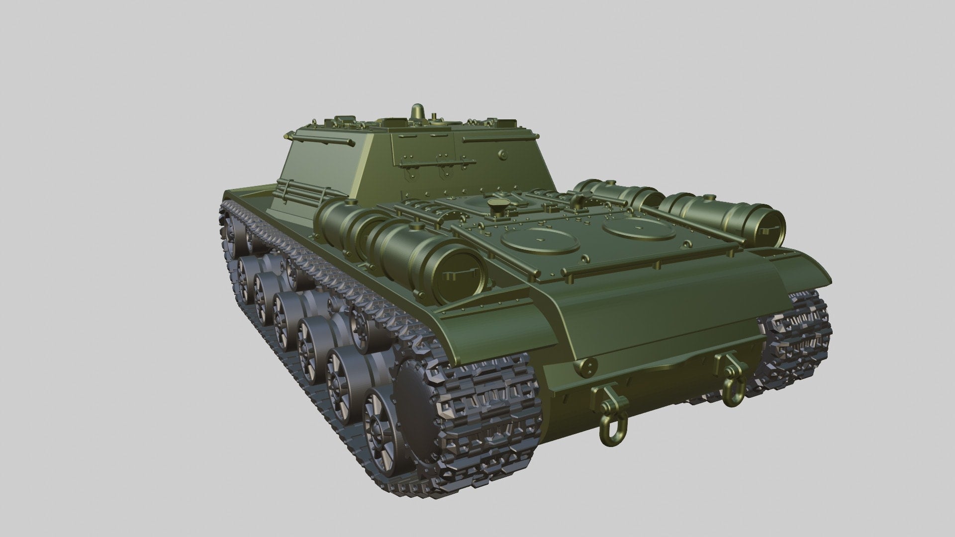 SU-152 Heavy SPG (USSR, WW2) by Wargame3D - Wargaming3D