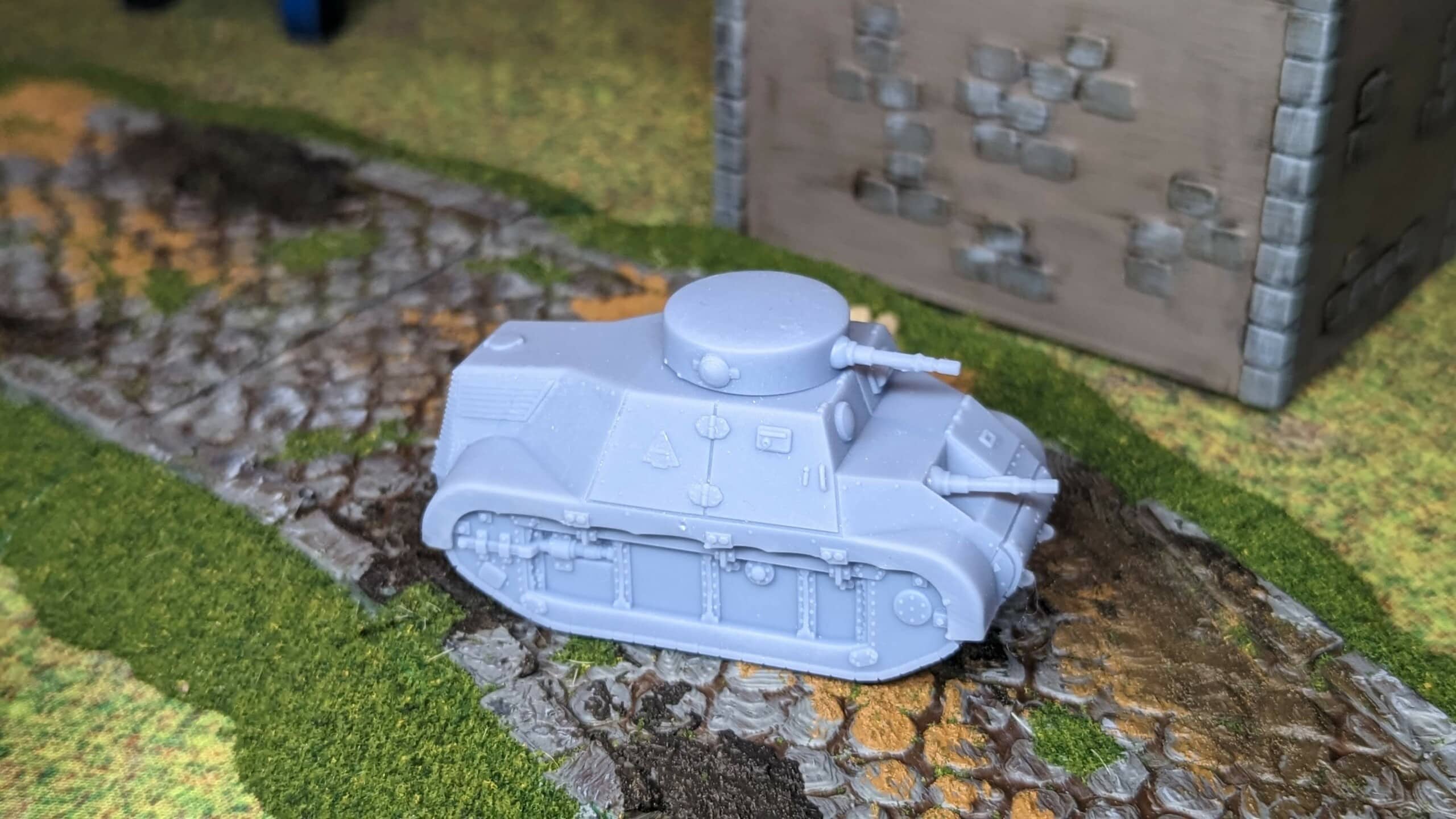 Trubia Naval Tank (Spanish civil war, 1936-1939) by Wargame3D - Wargaming3D