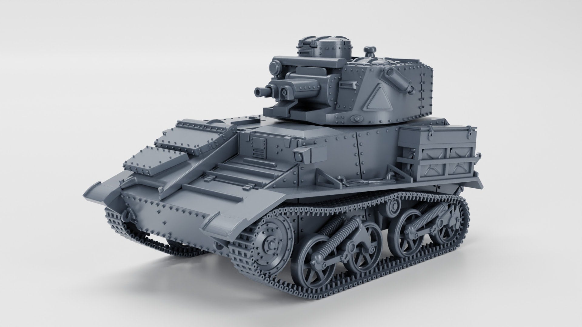 Vickers Light Tank Mk.VI (UK, WW2) by Wargame3D - Wargaming3D