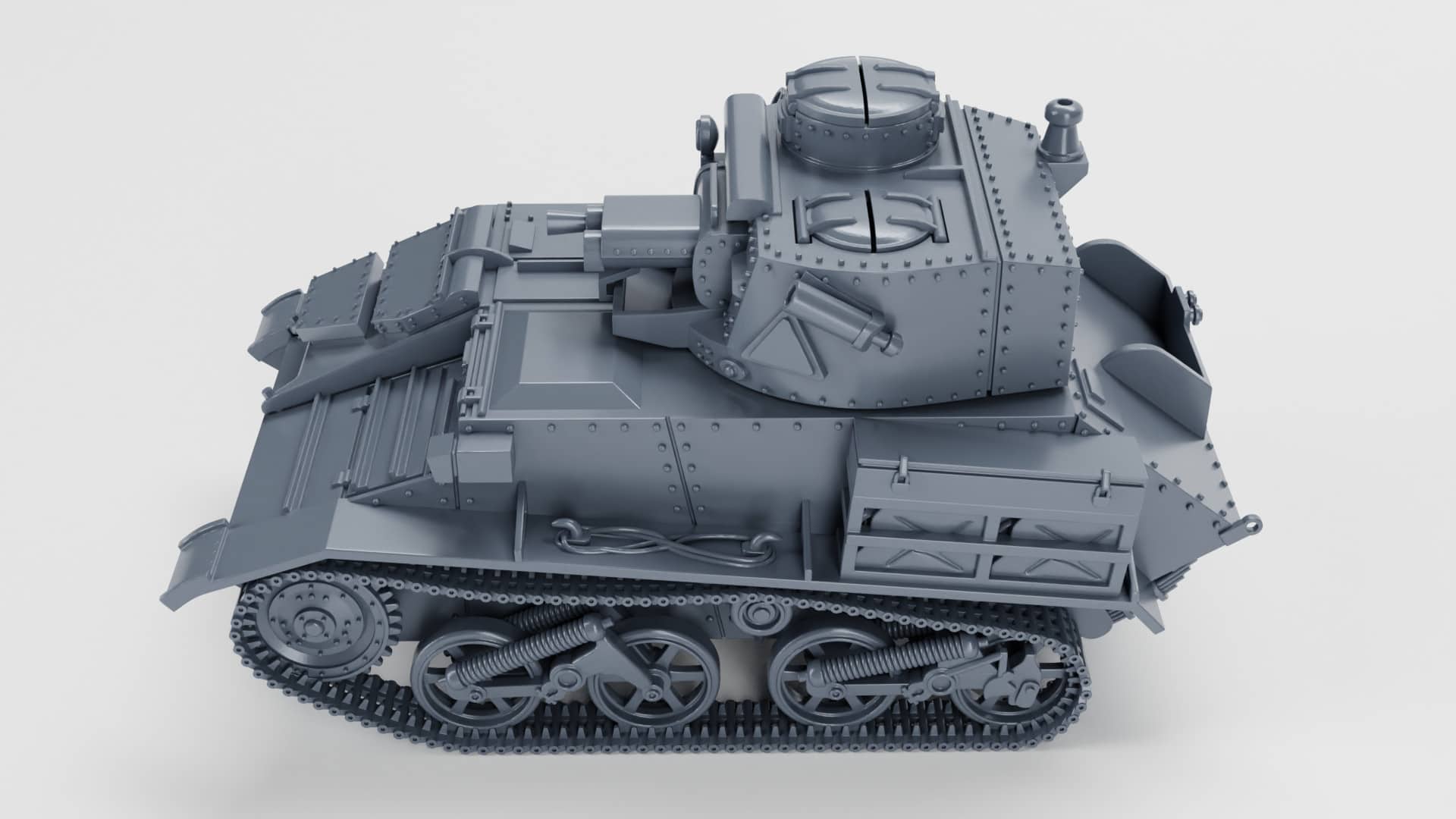 Vickers Light Tank Mk.VI (UK, WW2) by Wargame3D - Wargaming3D