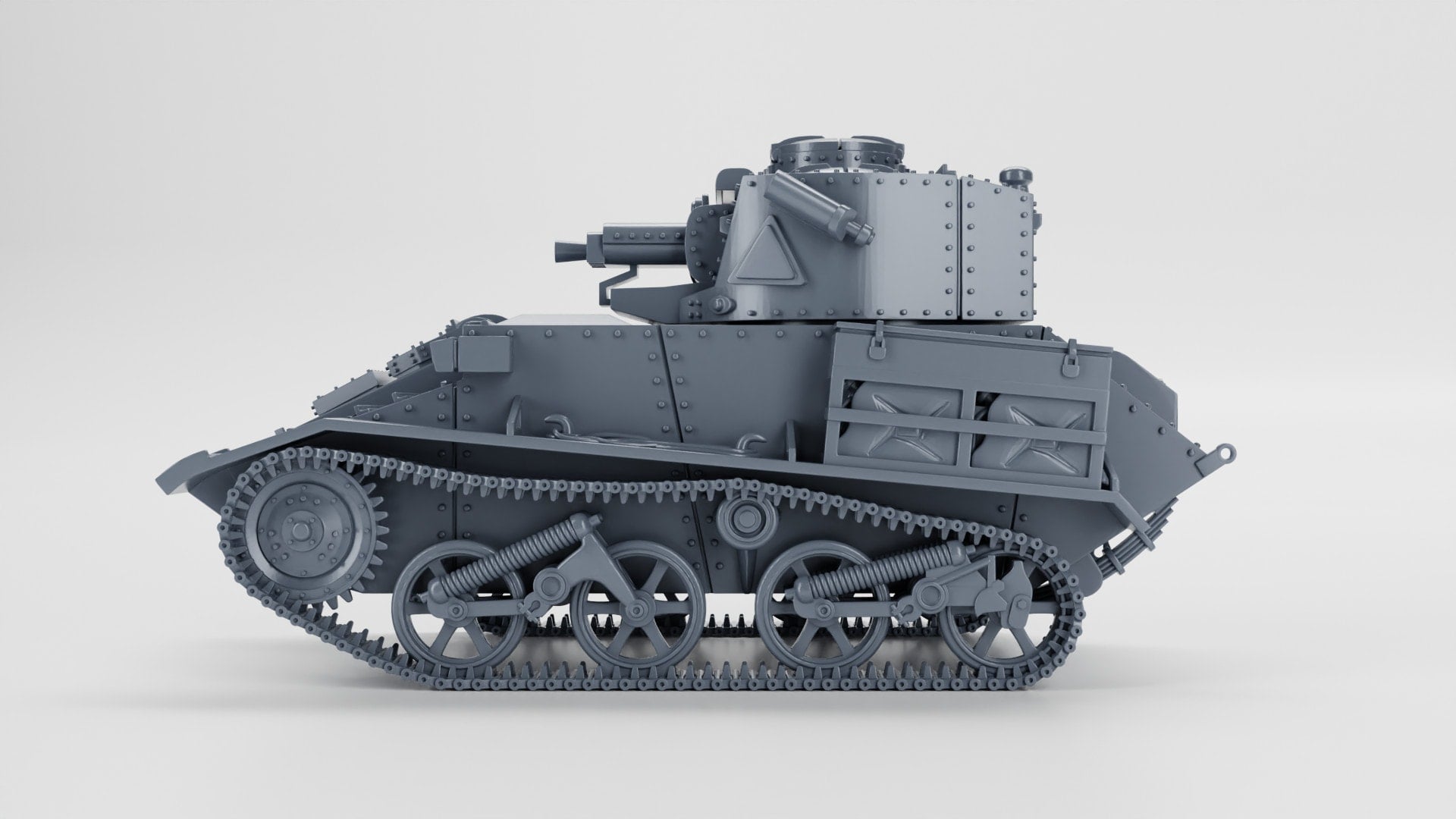 Vickers Light Tank Mk.VI (UK, WW2) by Wargame3D - Wargaming3D