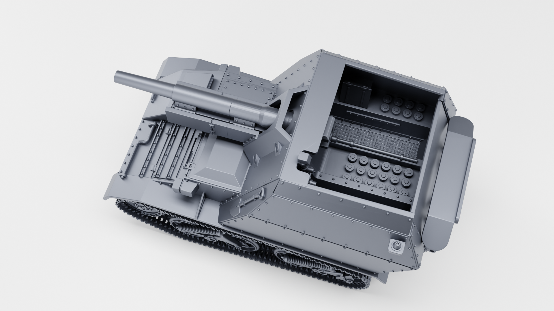 10.5cm leFH16(sf) auf le Pz.Kpfw Mk.IV 736(e) (Germany, WW2) (Germany ...