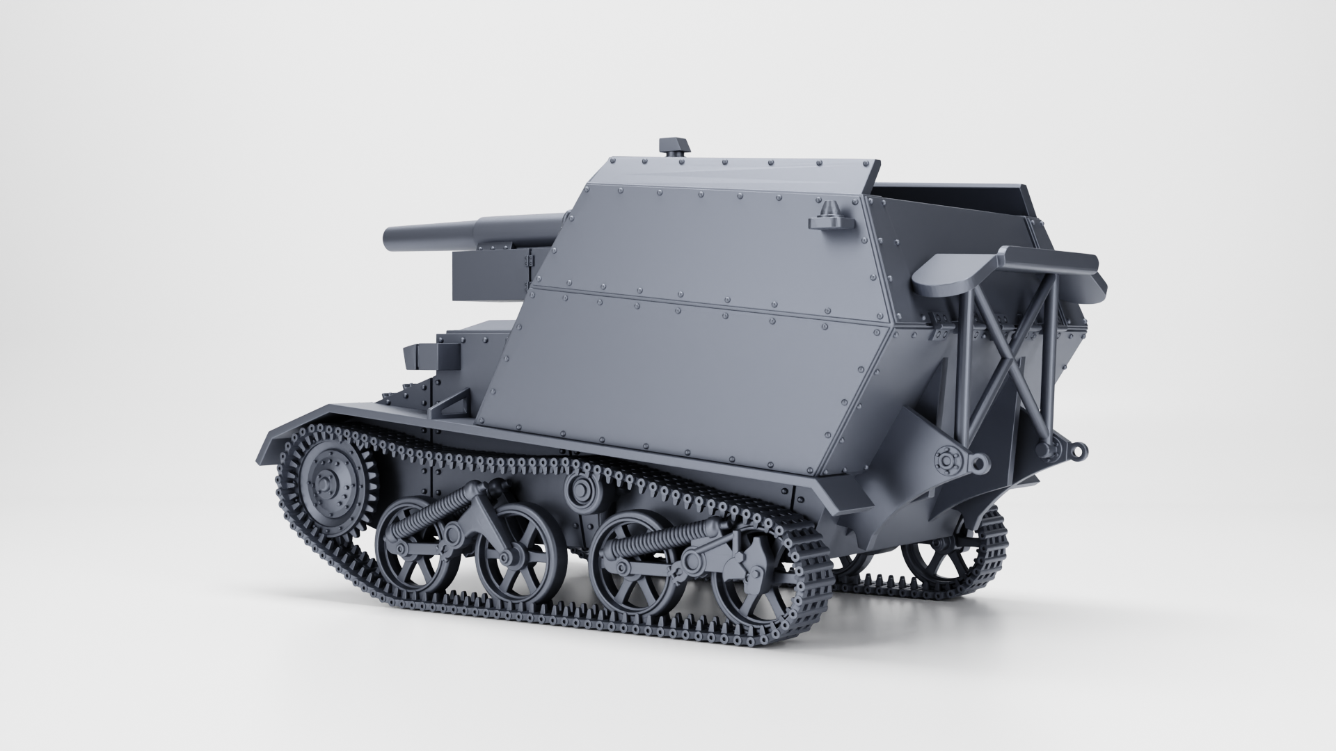 10.5cm leFH16(sf) auf le Pz.Kpfw Mk.IV 736(e) (Germany, WW2) (Germany ...