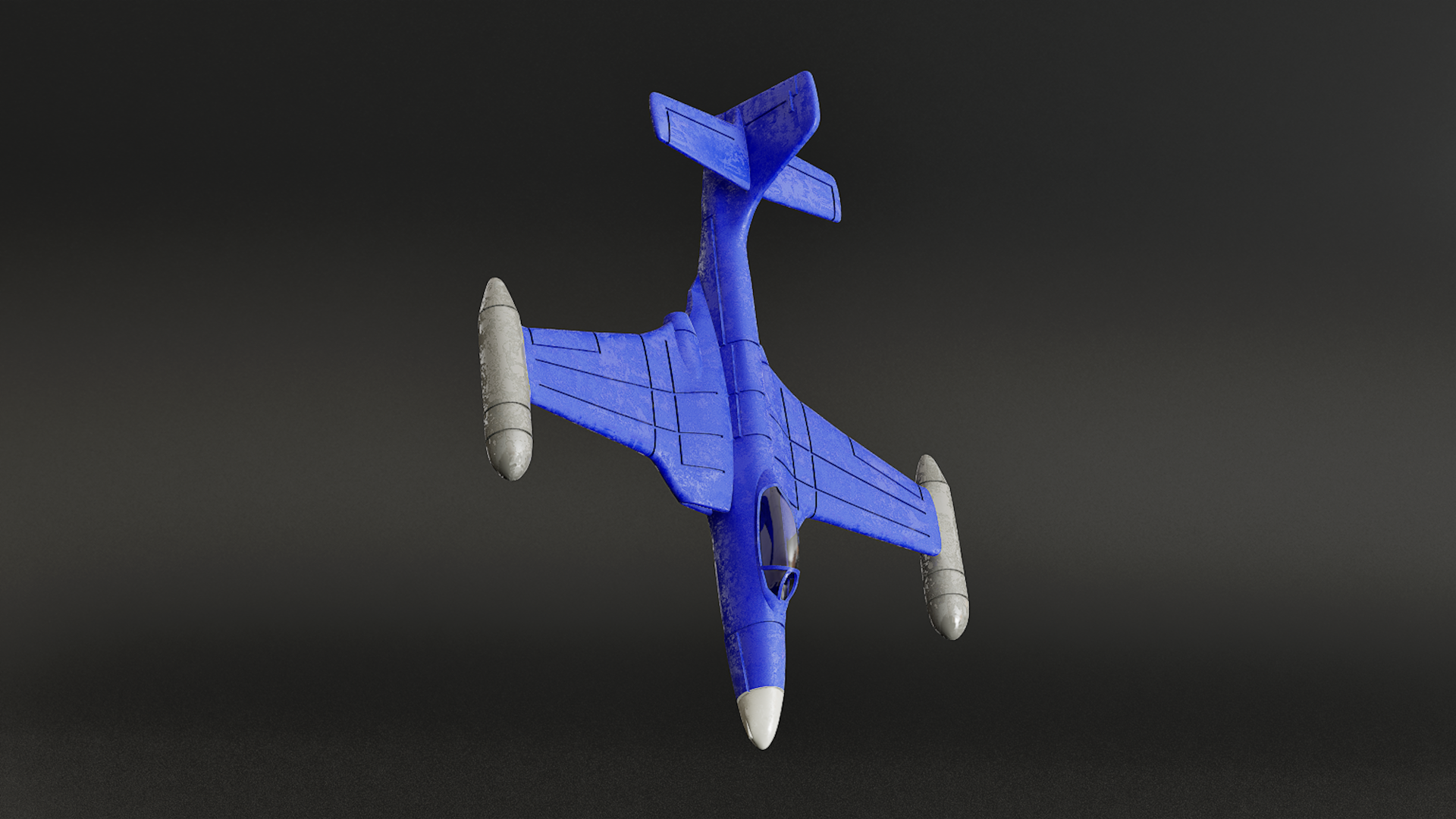 McDonnell F2H Banshee (Korean war) by Wargame3D - Wargaming3D