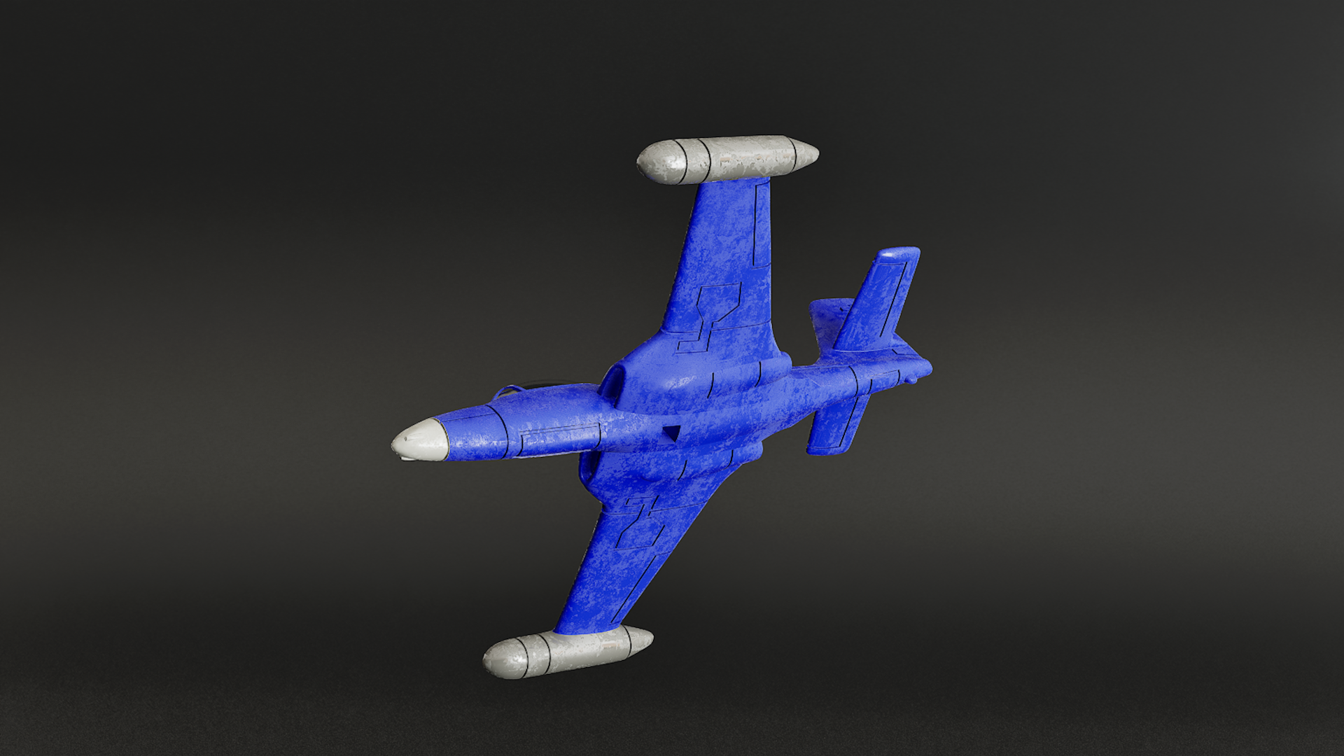 McDonnell F2H Banshee (Korean war) by Wargame3D - Wargaming3D