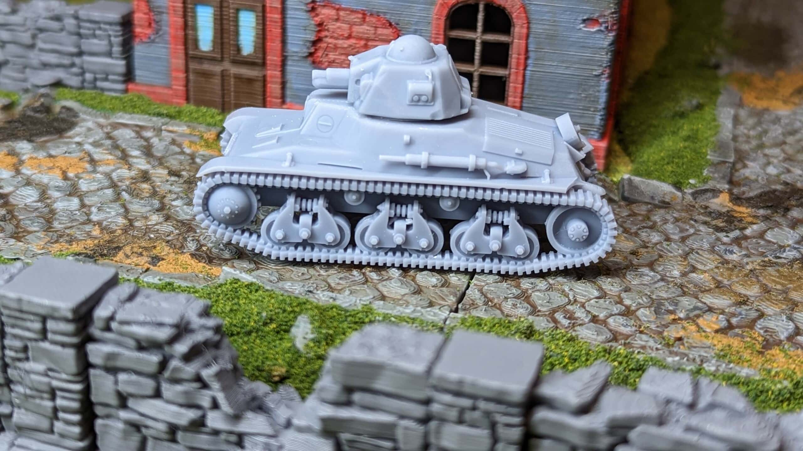 Light Tank Hotchkiss H35 (France, WW2) by Wargame3D - Wargaming3D