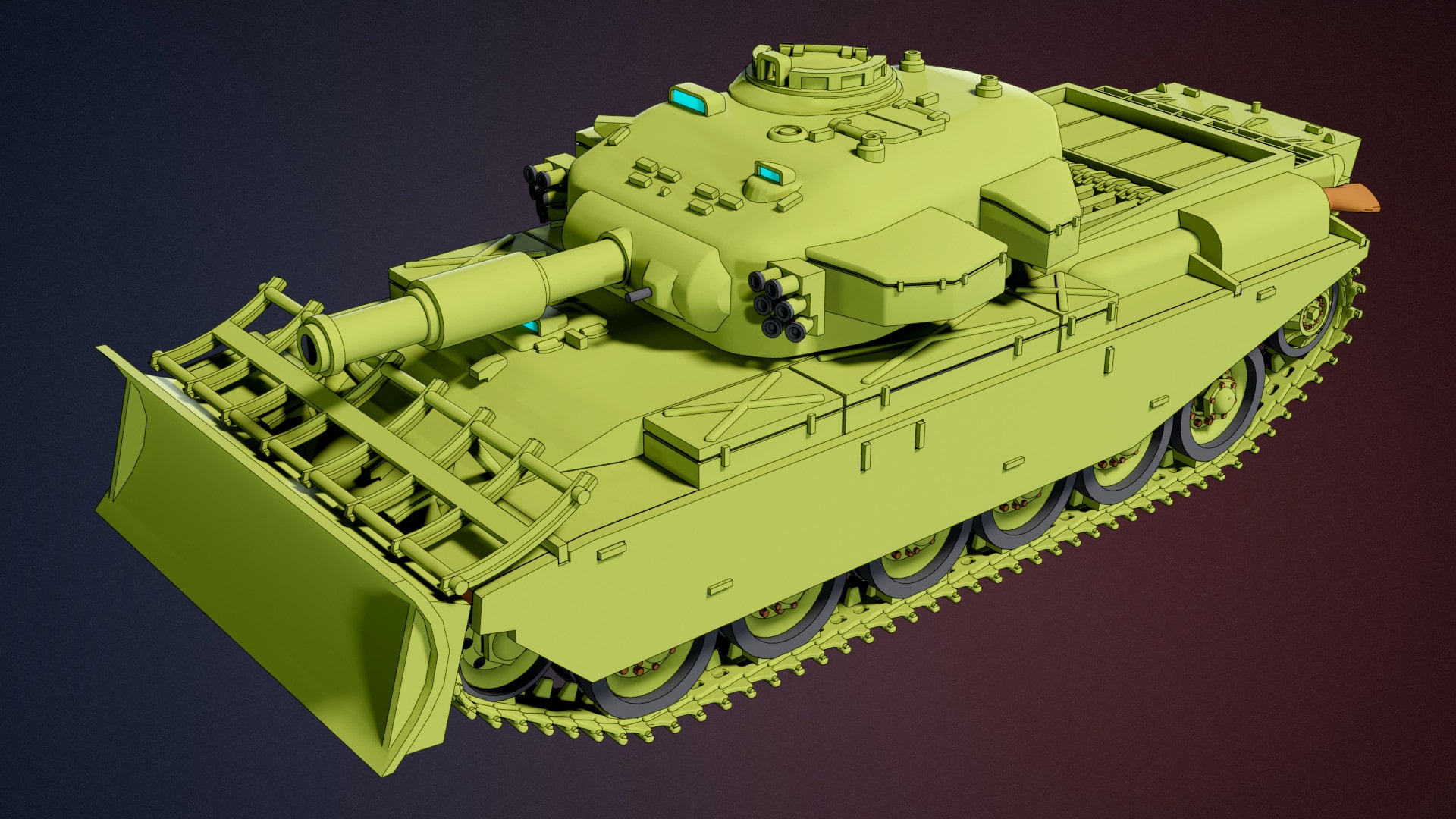 FV 4003 Centurion Mk.5 AVRE 165 (UK, 1963 year) by Wargame3D - Wargaming3D