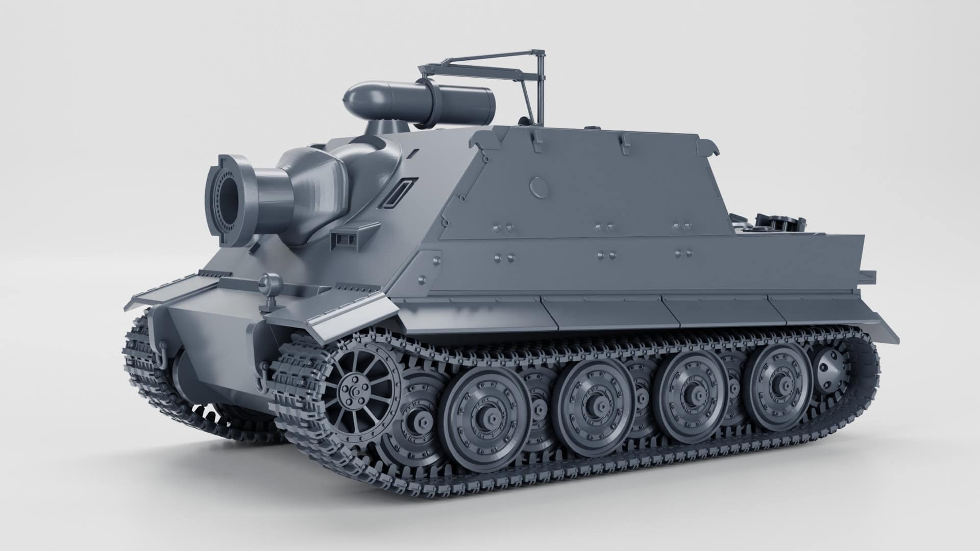 Sturmtiger-38 cm RW61 auf Sturmmörser Tiger (early+standard model) + 3 ...