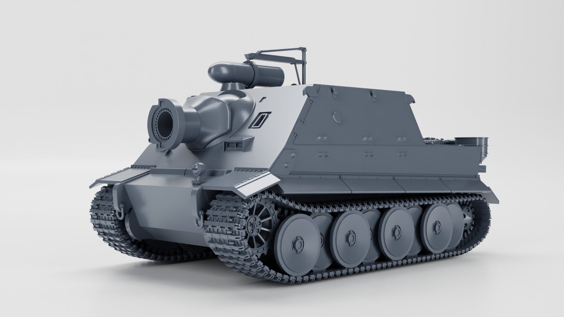 Sturmtiger-38 cm RW61 auf Sturmmörser Tiger (early+standard model) + 3 ...