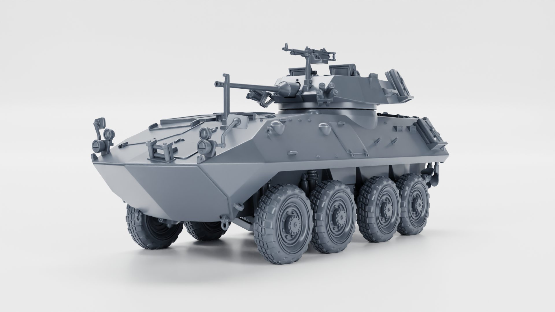 LAV-25 (USMC Light Armored Vehicle) (US, Cold, War) (1:56 and 1:100 ...