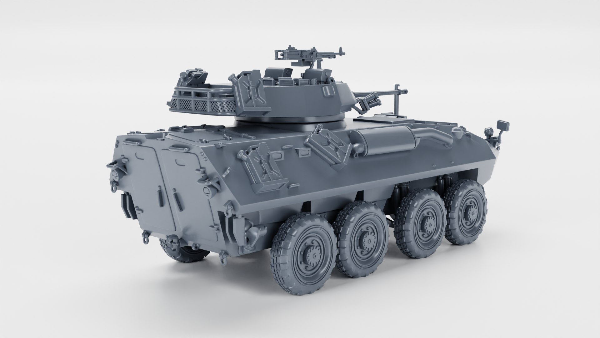 LAV-25 (USMC Light Armored Vehicle) (US, Cold, War) (1:56 and 1:100 ...