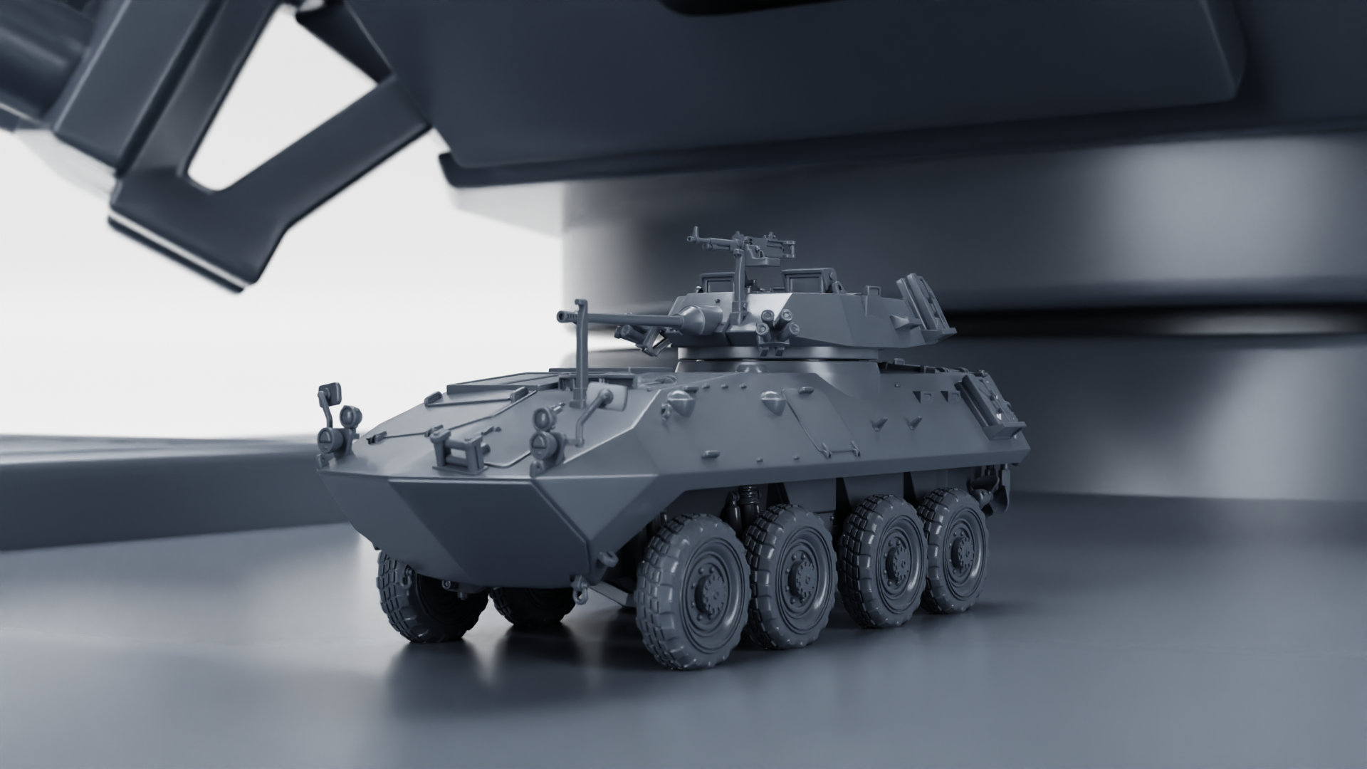 LAV-25 (USMC Light Armored Vehicle) (US, Cold, War) (1:56 and 1:100 ...