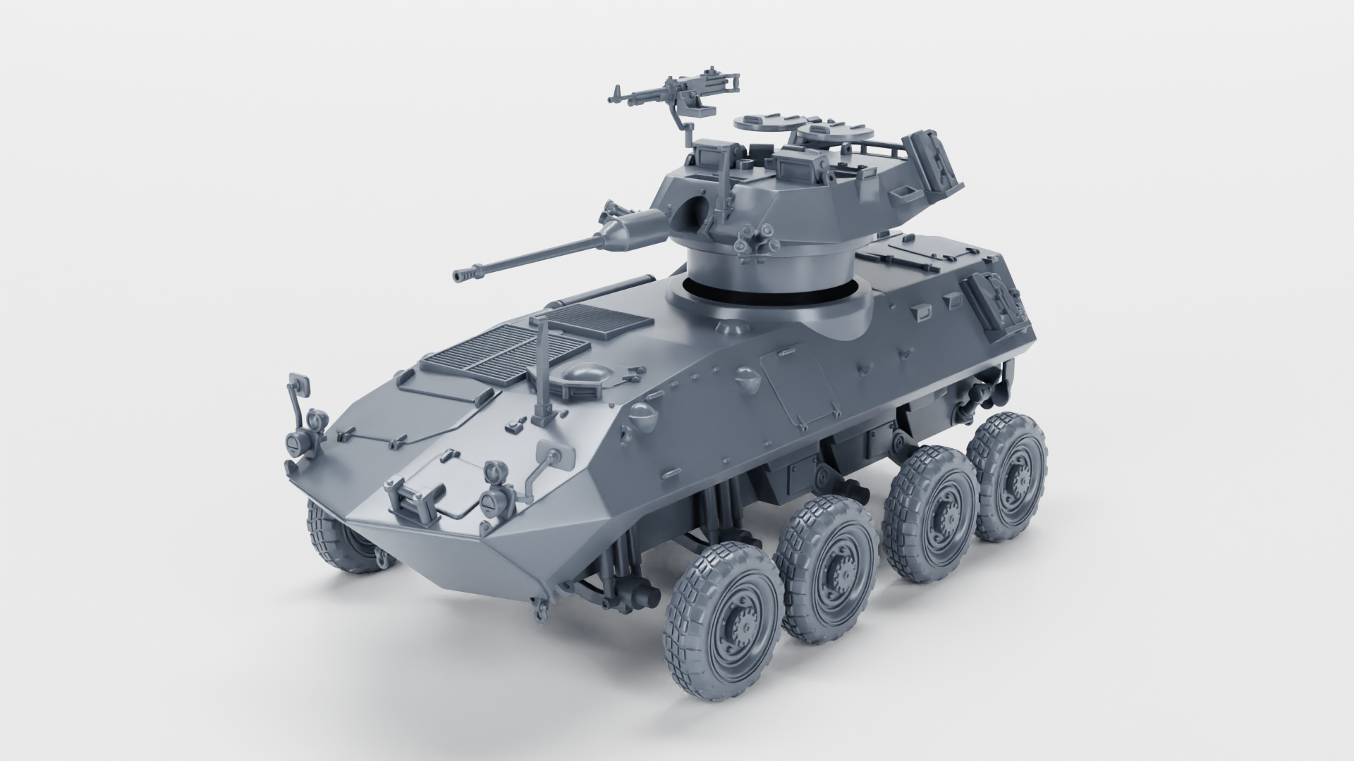 LAV-25 (USMC Light Armored Vehicle) (US, Cold, War) (1:56 and 1:100 ...