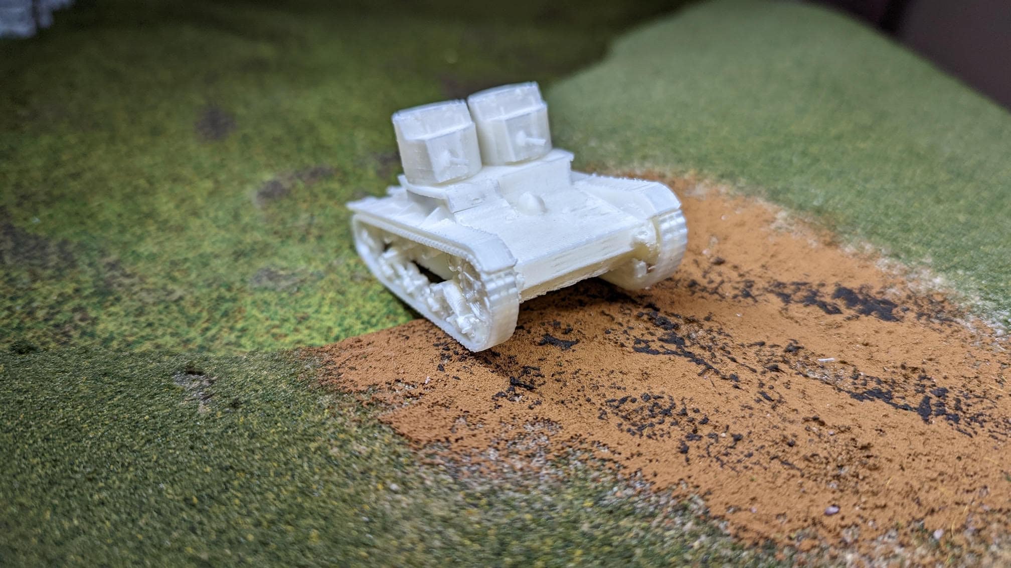 Light tank T-26 (USSR, WW2, twin-turret) by Wargame3D - Wargaming3D