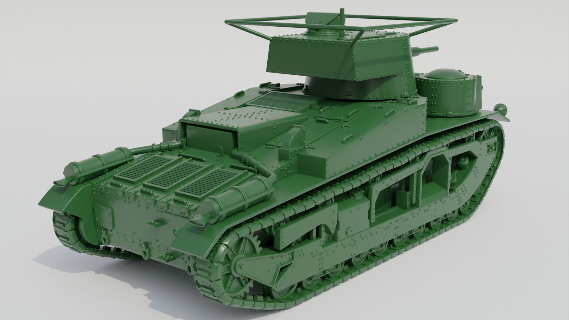 Vickers Medium Tank Mk.III (UK, 1933, Interwar) by Wargame3D - Wargaming3D