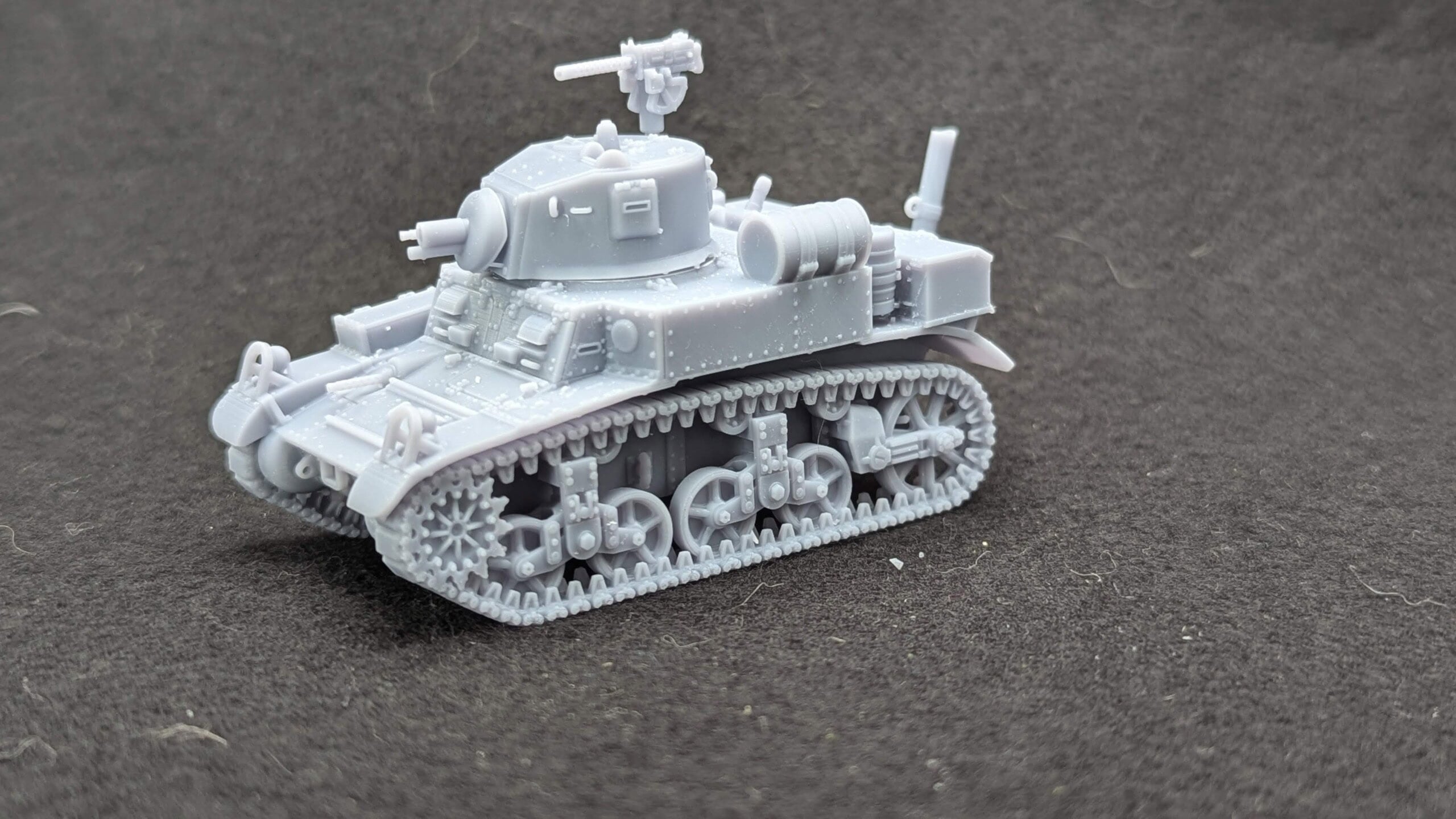 M3A1 Stuart Satan (flamethrower) (US, WW2) by Wargame3D - Wargaming3D