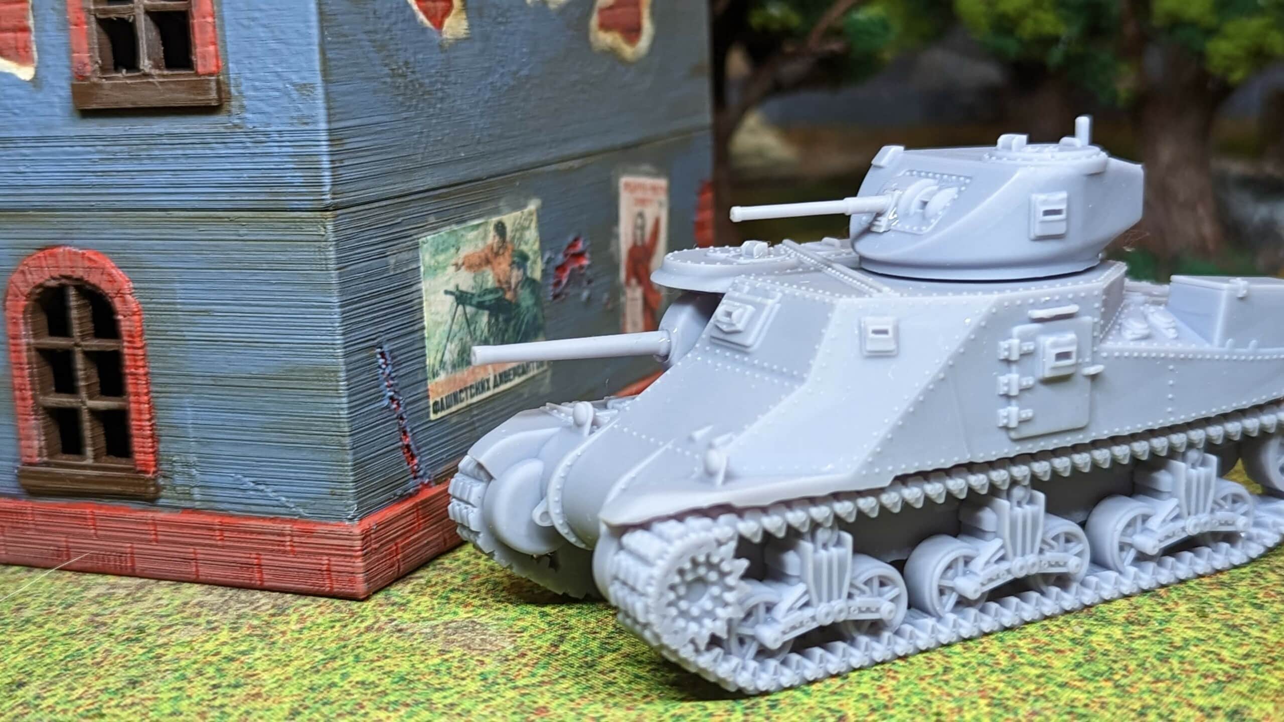 M3 Grant Medium Tank (UK, WW2) by Wargame3D - Wargaming3D