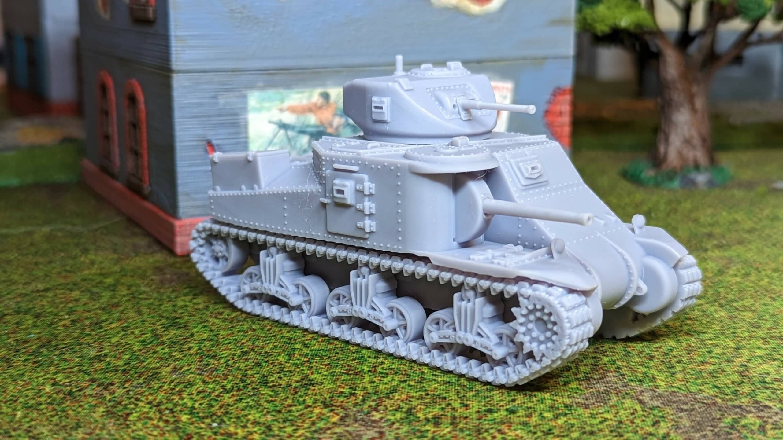 M3 Grant Medium Tank (UK, WW2) by Wargame3D - Wargaming3D