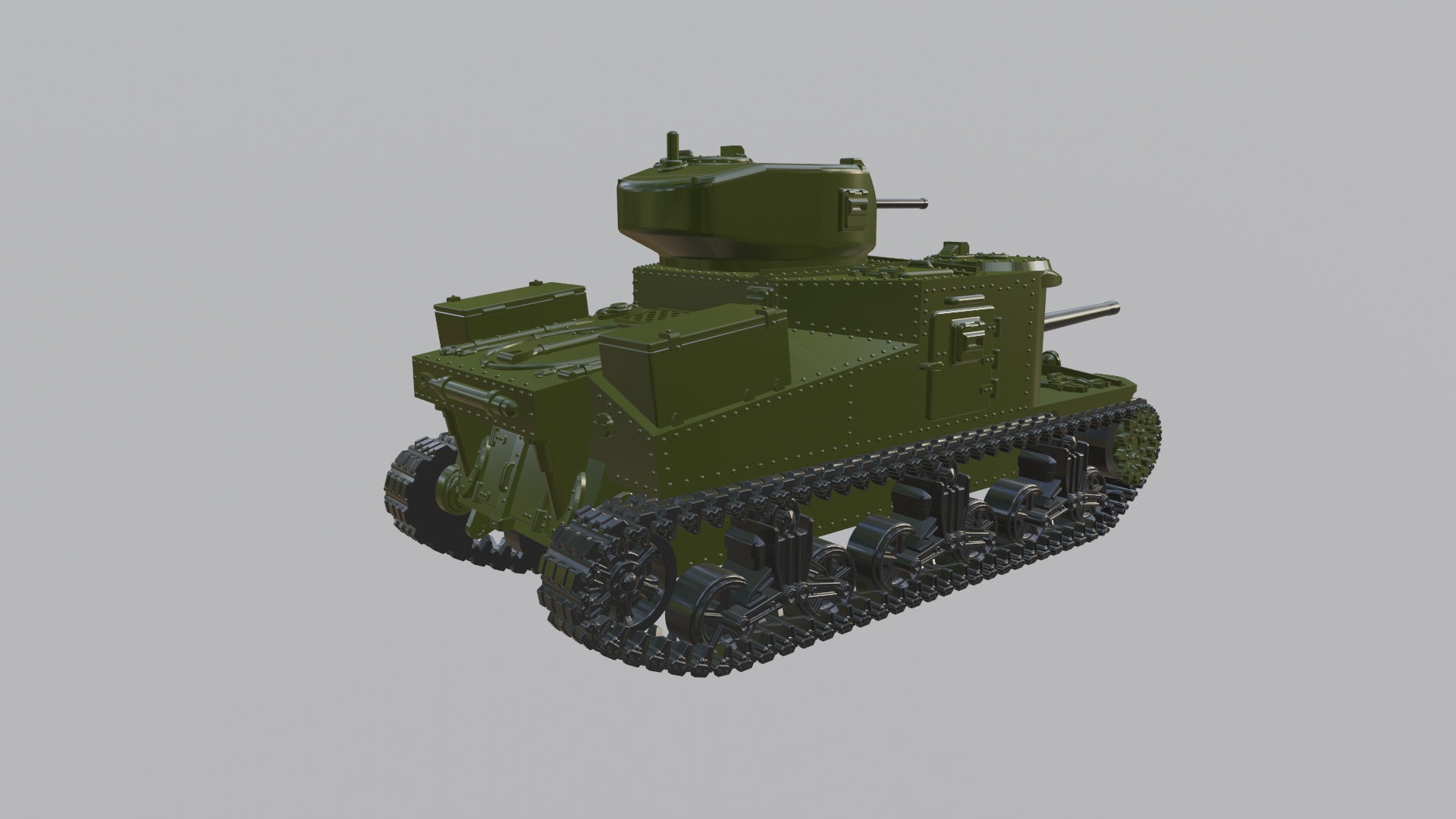 M3 Grant Medium Tank (UK, WW2) by Wargame3D - Wargaming3D