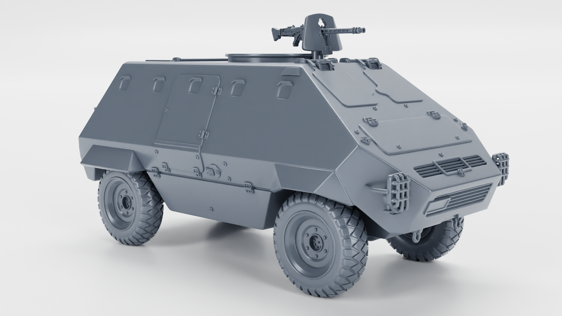 UR-416 APC (Germany, Cold war) (scale 1:56 and 1:100) by Wargame3D ...
