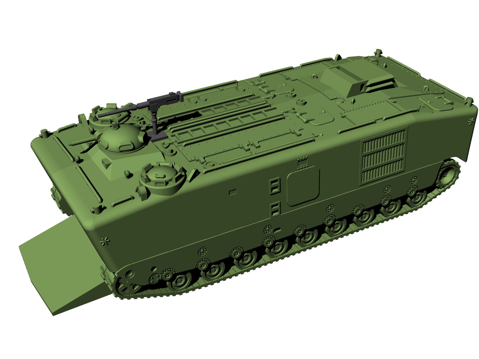 LVTP-5 - Amphibious APC (US, Post-war, 1956) by Wargame3D - Wargaming3D