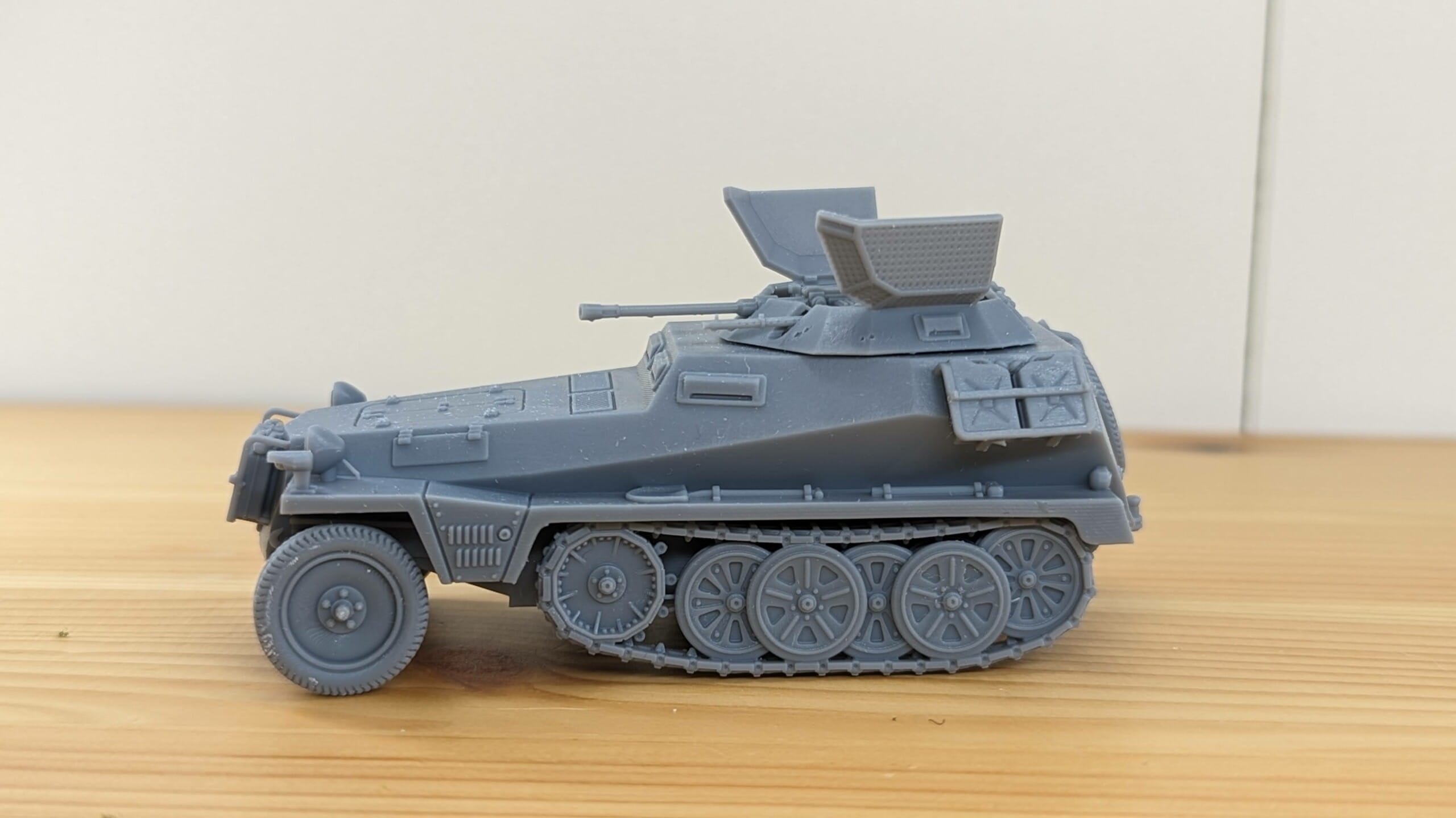 Half-track Sd.Kfz.250/9 Alte with 2cm Kwk autocannon (Germany, WW2) by ...