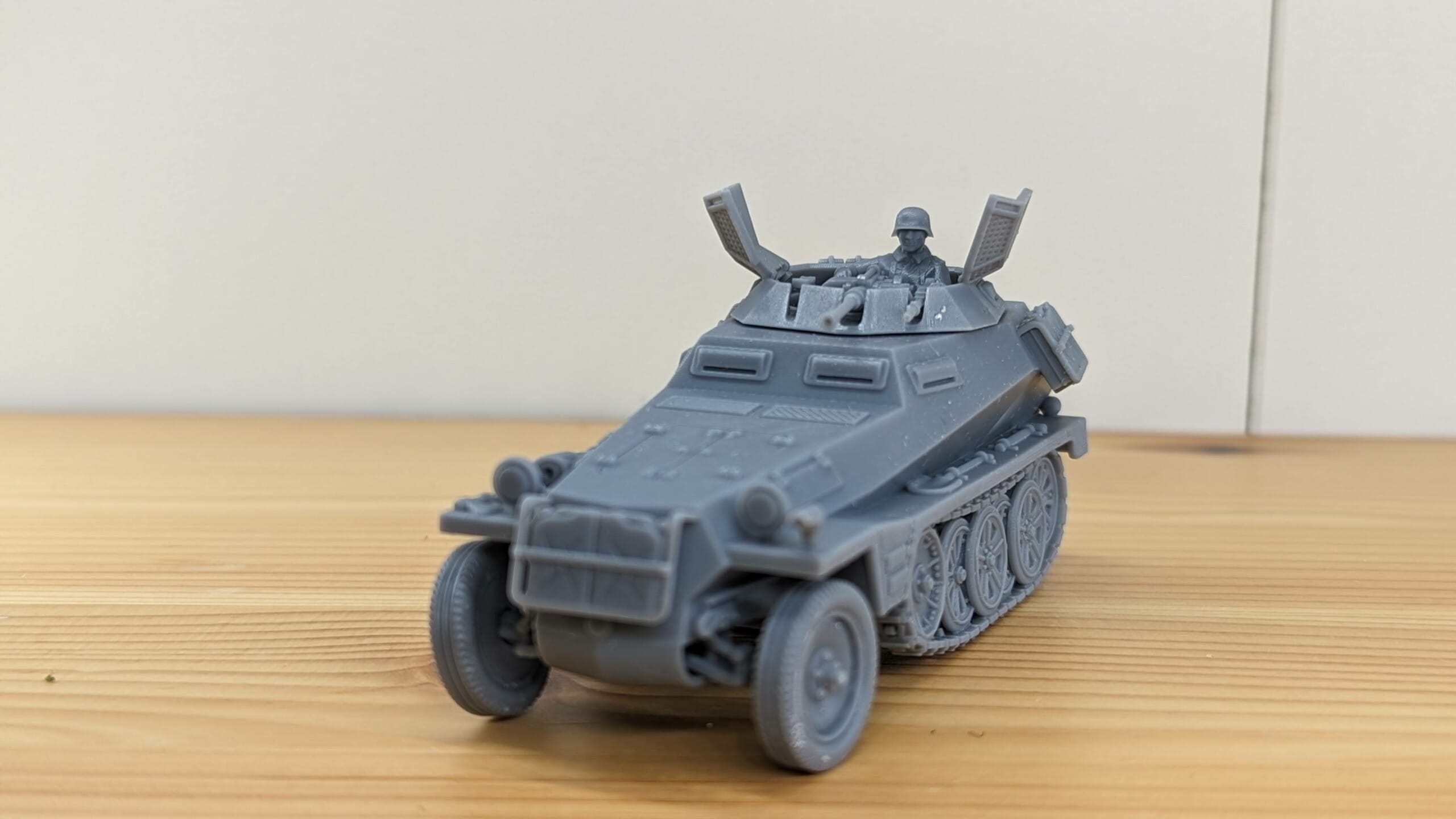 Half-track Sd.Kfz.250/9 Alte with 2cm Kwk autocannon (Germany, WW2) by ...