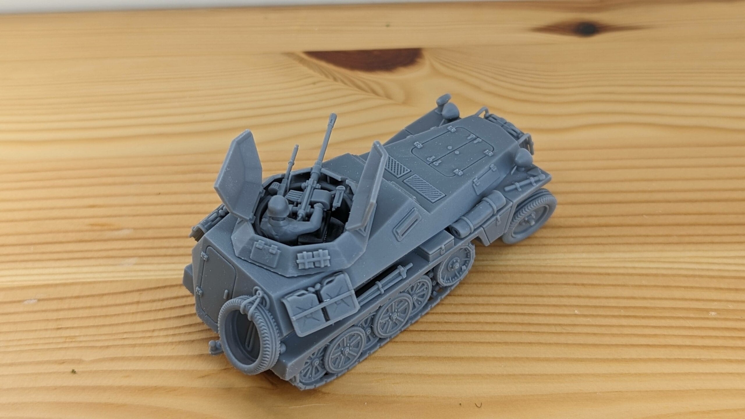 Half-track Sd.Kfz.250/9 Alte with 2cm Kwk autocannon (Germany, WW2) by ...