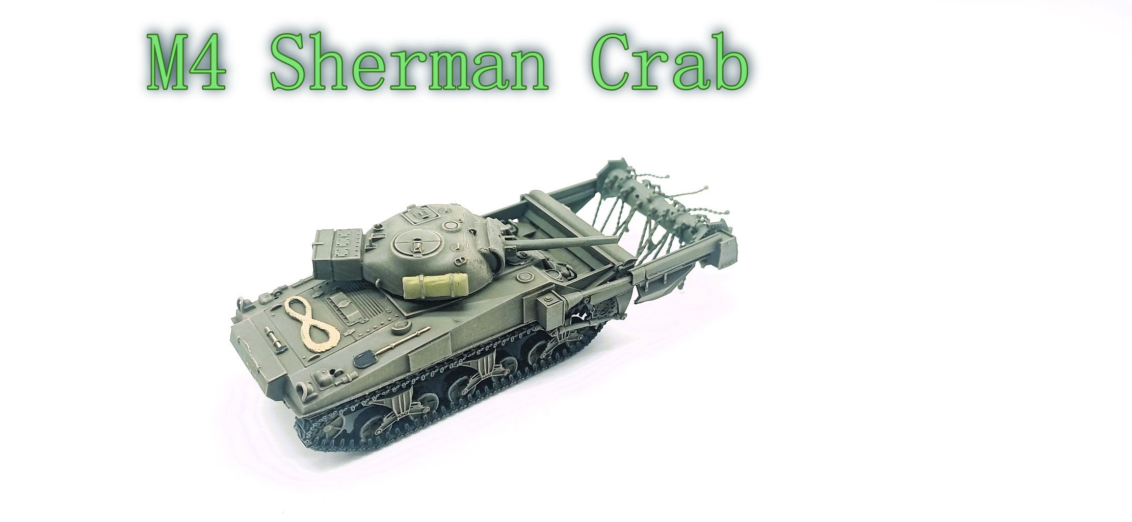 Sherman M4A4 Crab (US, WW2) by Wargame3D - Wargaming3D