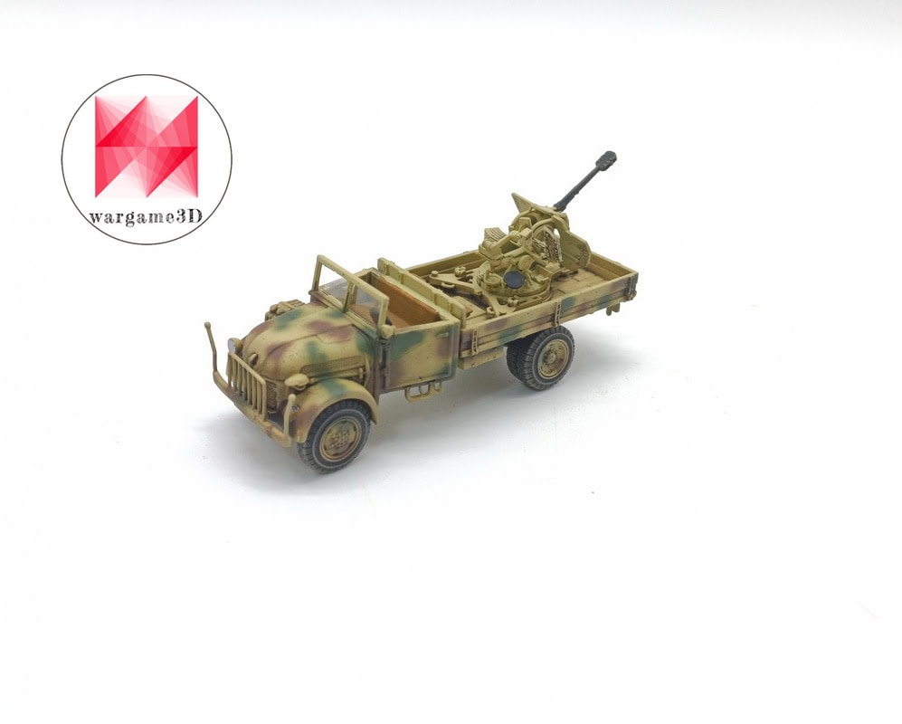 Steyr 2000A with the 3cm Flak 38/103 Jaboschreck (Germany, WW2) by ...