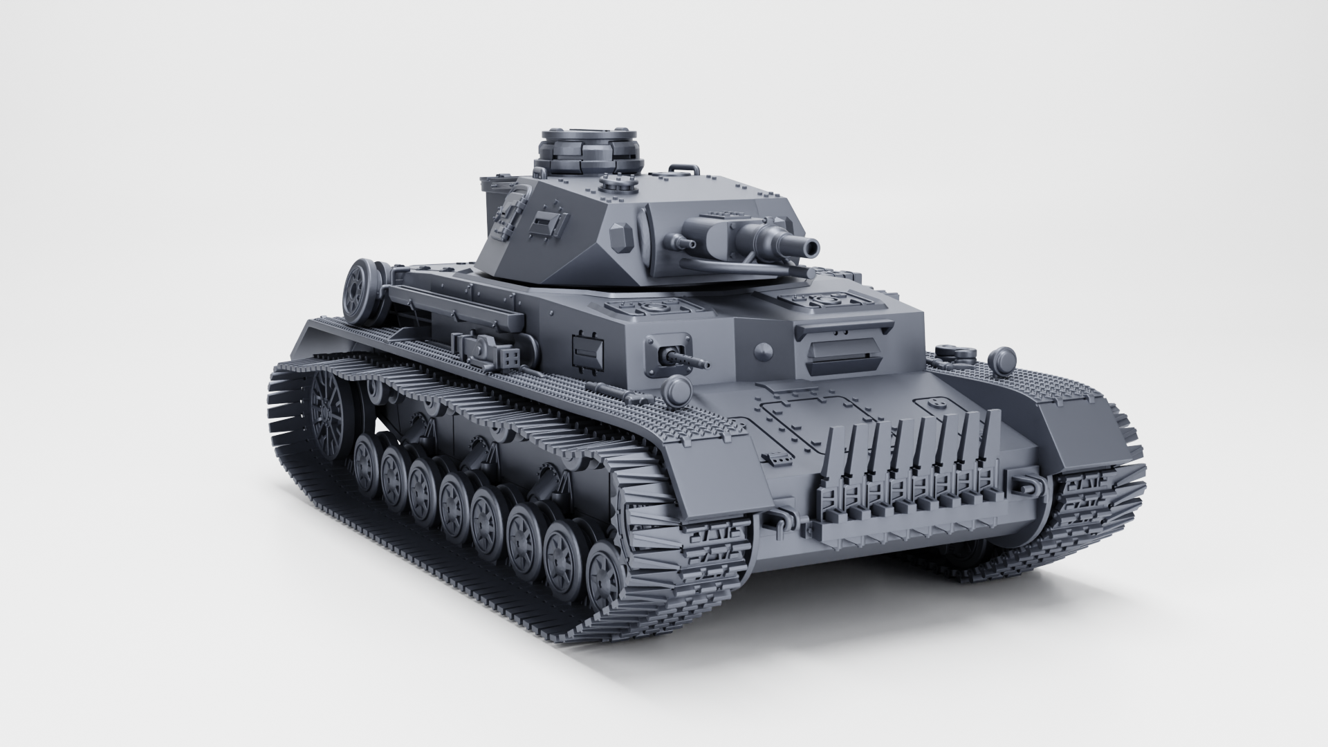 Panzer IV Ausf.D + 3 Tankmen (standard + winter edition) (Germany, WW2 ...