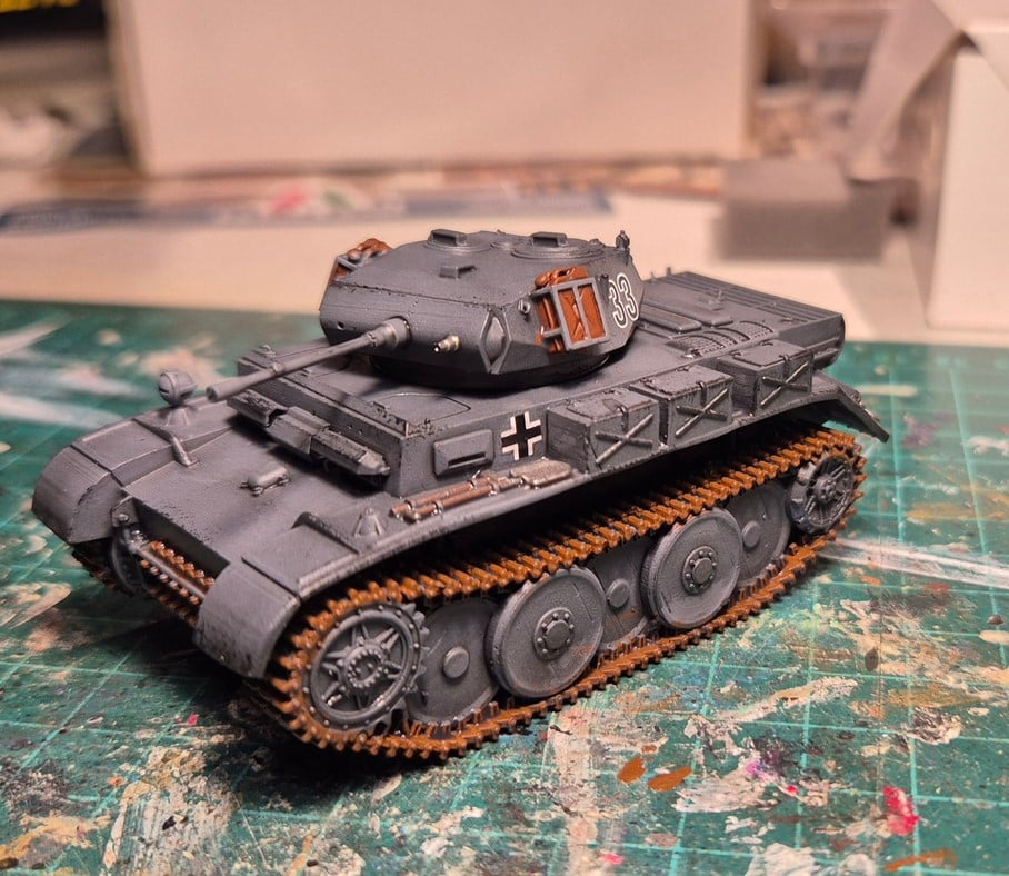 Panzer II Ausf.L «Luchs» + 1 Tankman (Germany, WW2) by Wargame3D ...