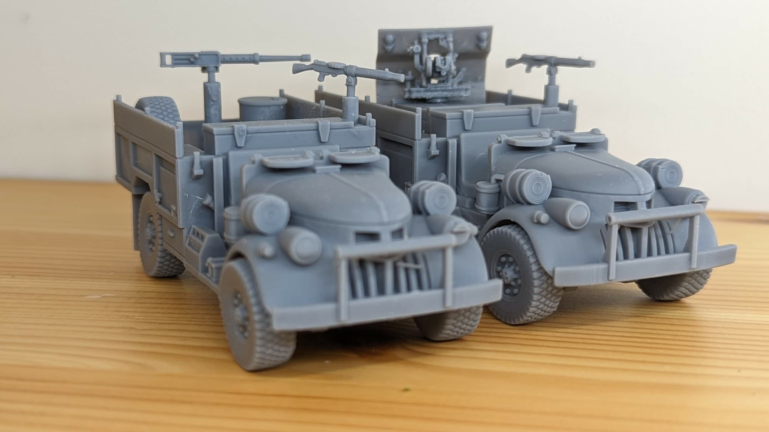 STL PACK - 18 Military Utility vehicles + ARTILLERY of WW2 (Volume 2, 1 ...