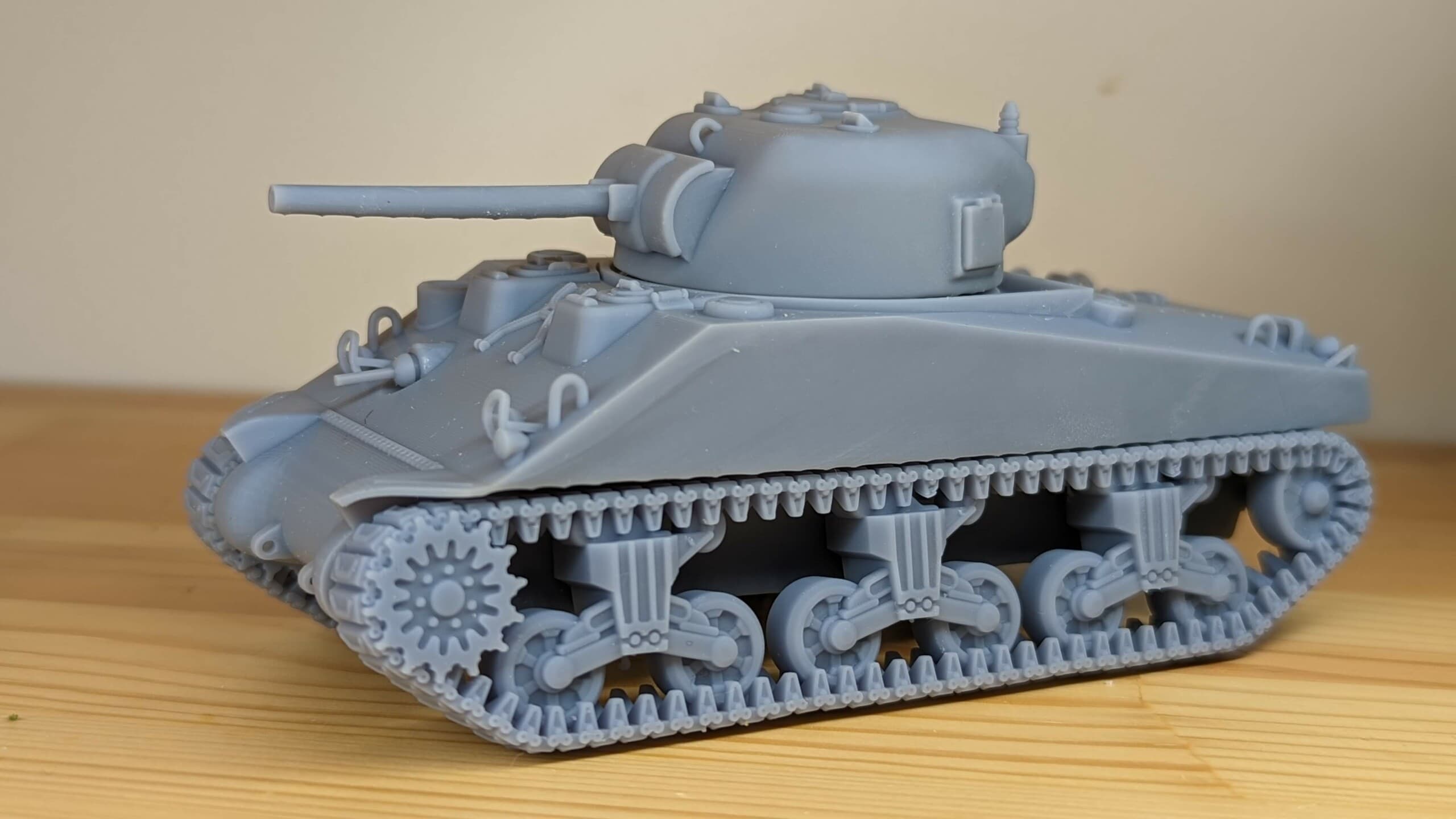 M4A2 Sherman 75mm Medium Tank (US, WW2+Korean war) by Wargame3D ...